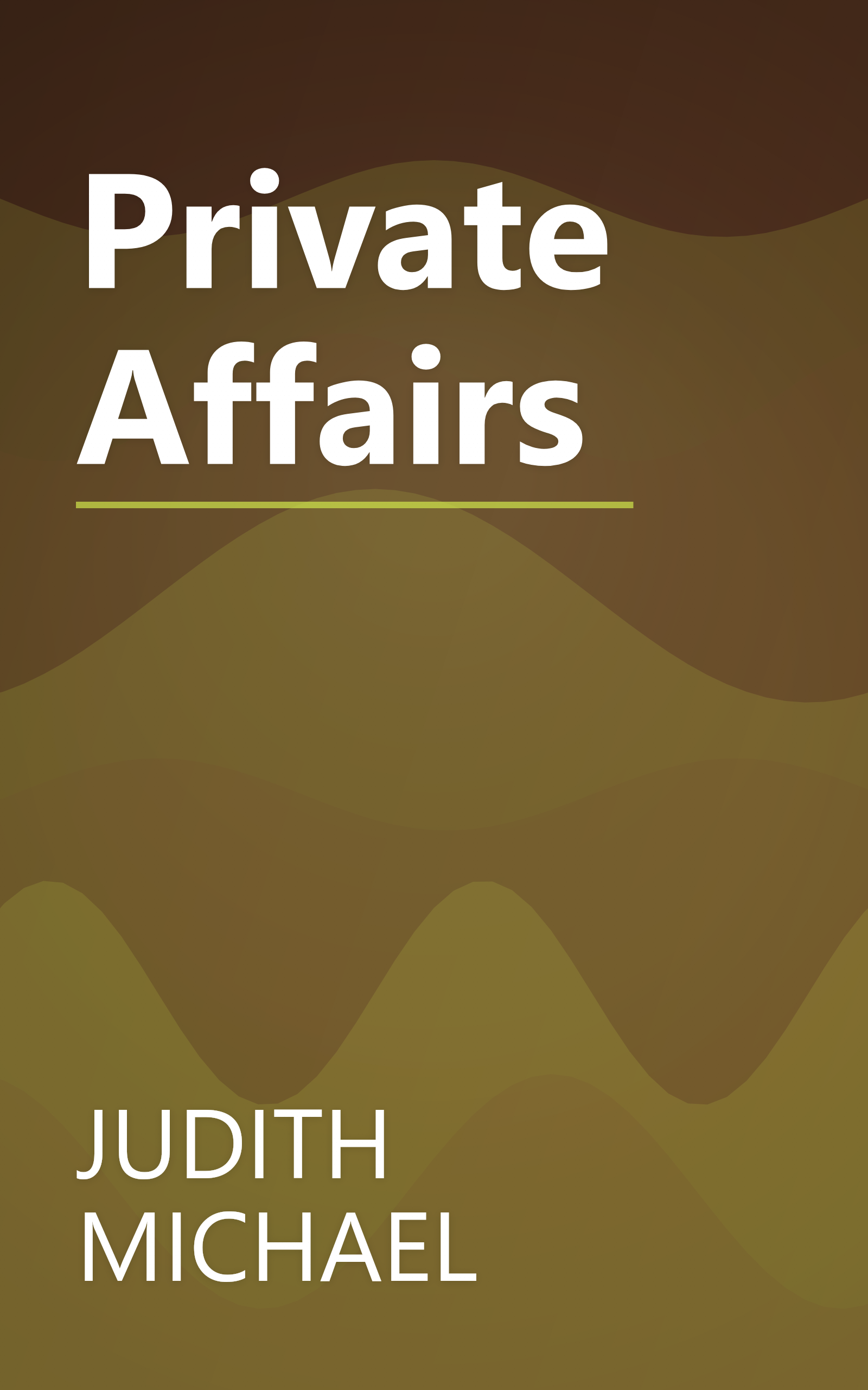 Private Affairs book cover