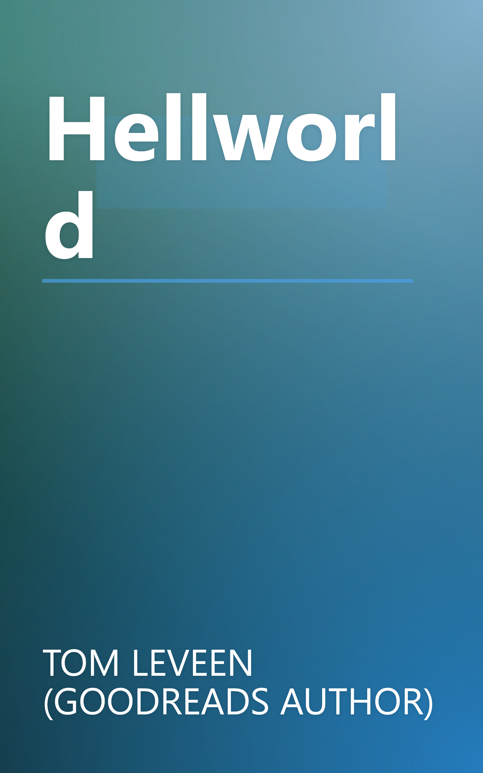 Hellworld book cover