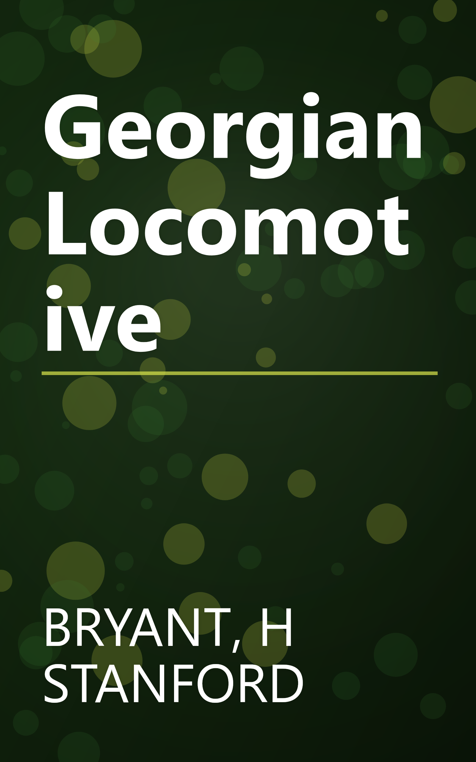 Georgian Locomotive book cover