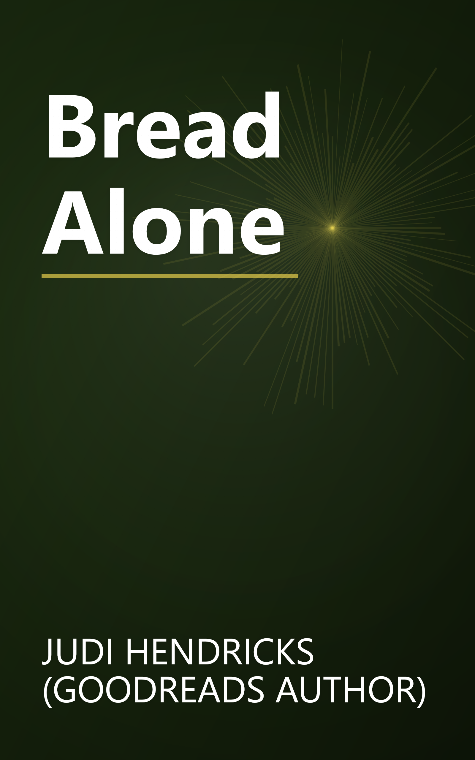 Bread Alone book cover