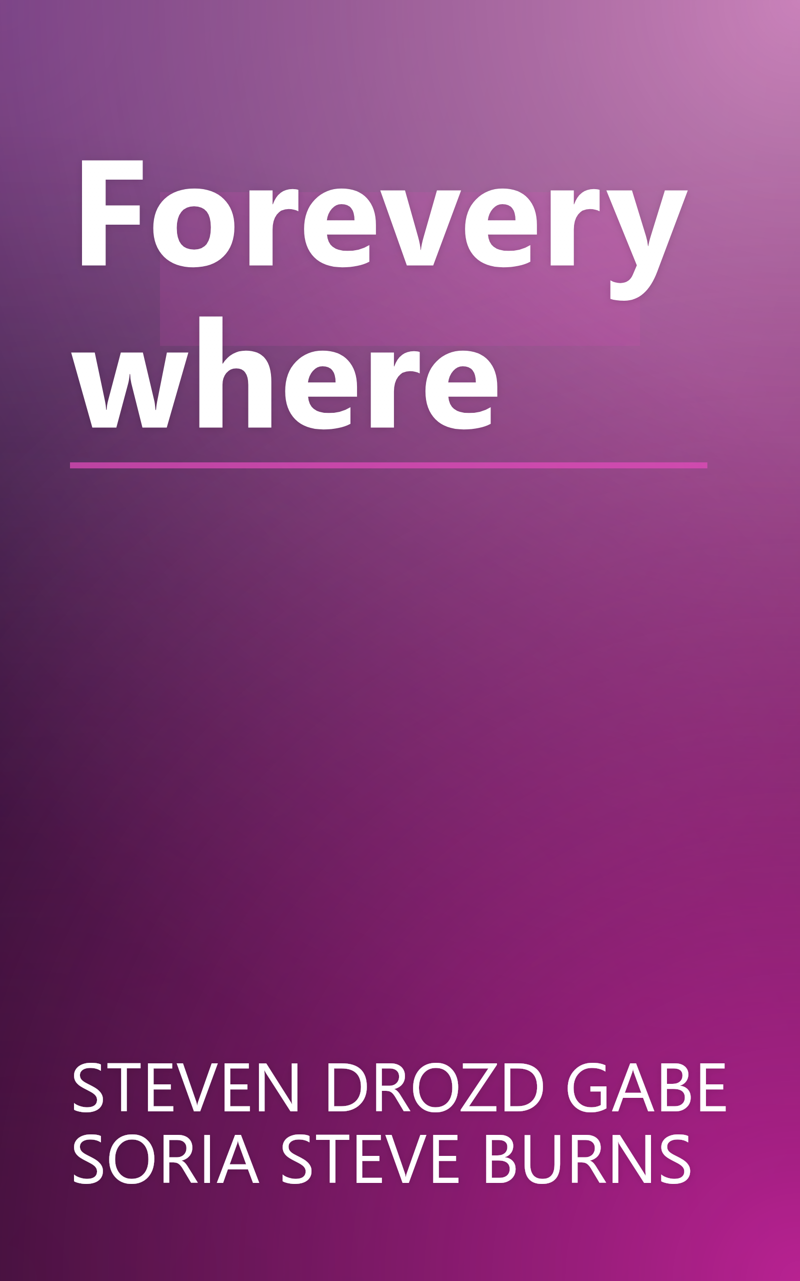 Foreverywhere book cover
