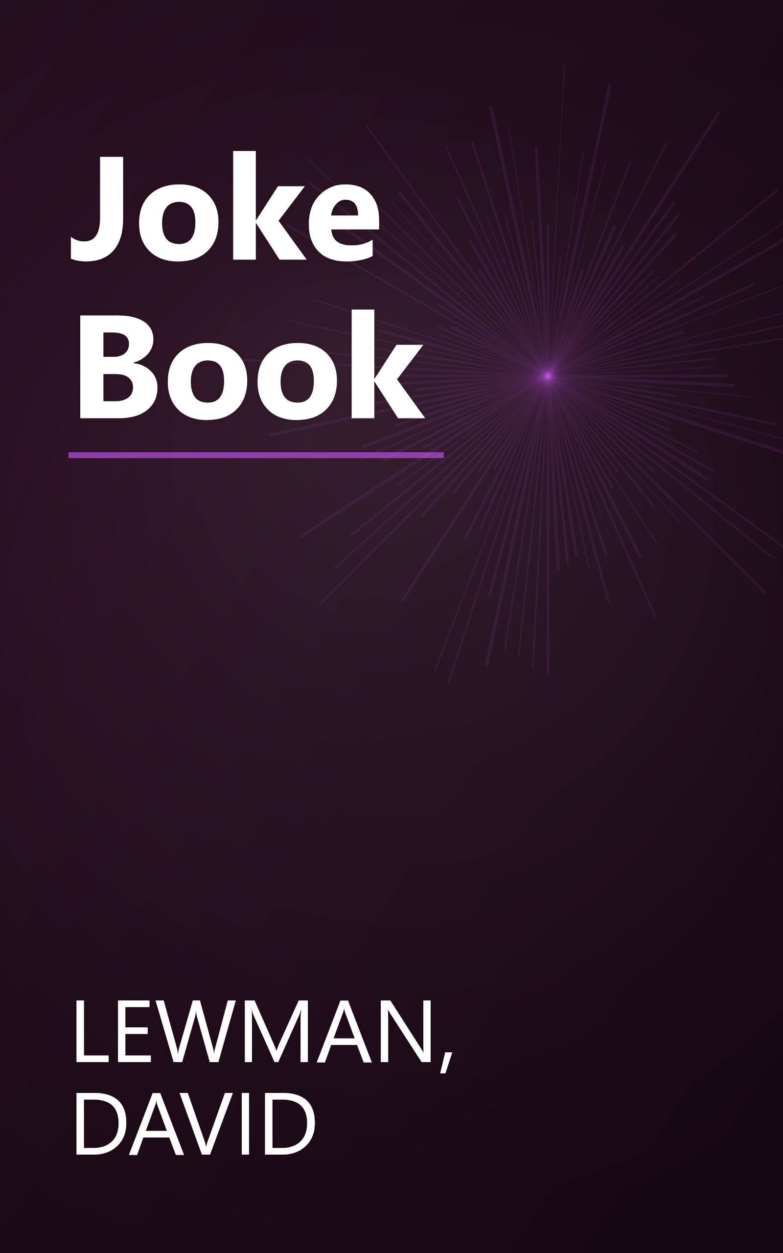 Joke Book book cover