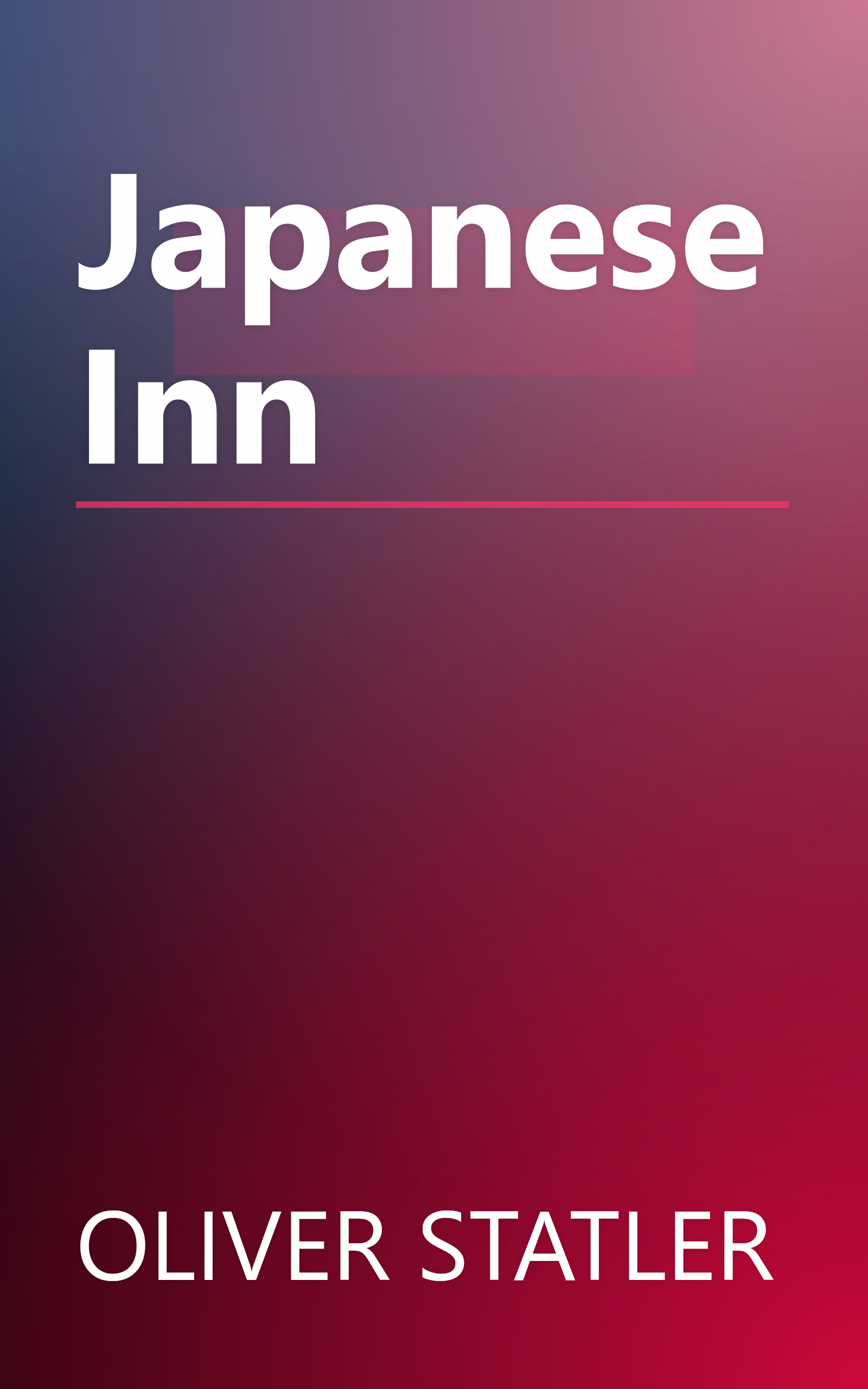 Japanese Inn book cover