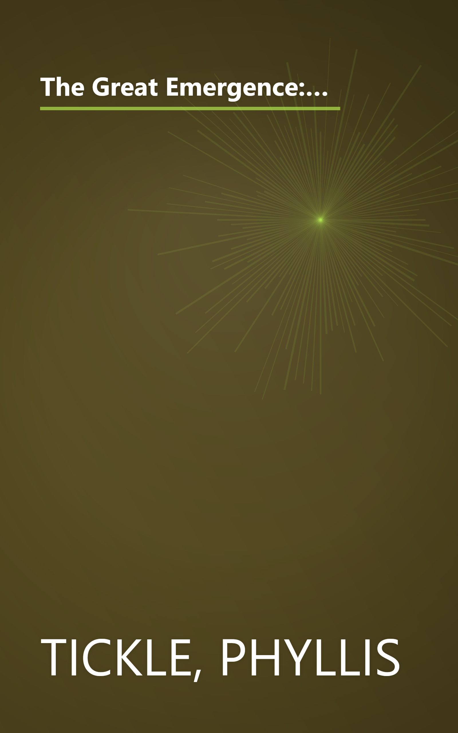 The Great Emergence: How Christianity Is Changing and Why (Emergent Village Resources for Communities of Faith) book cover