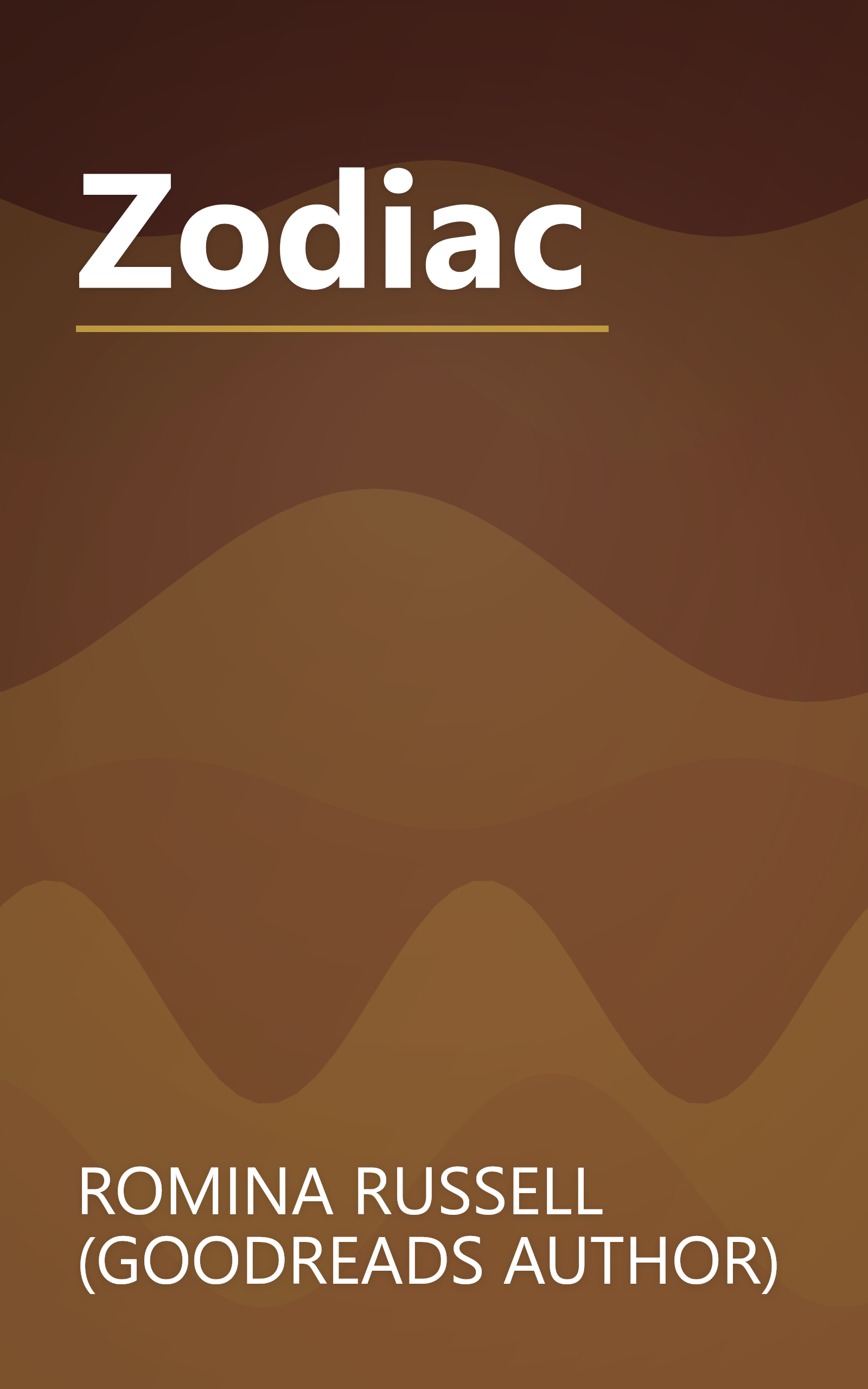 Zodiac book cover