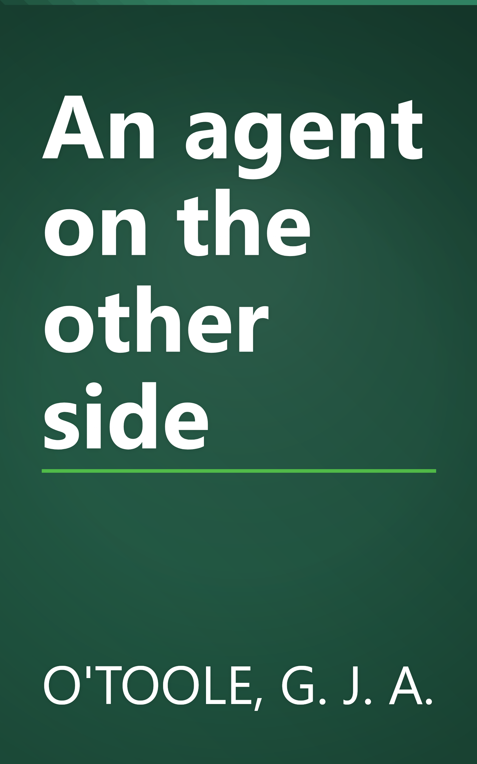 An agent on the other side book cover
