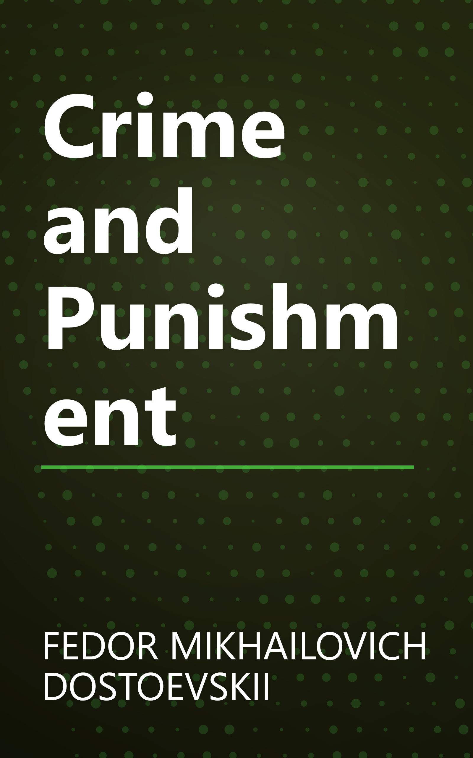 Crime and Punishment book cover