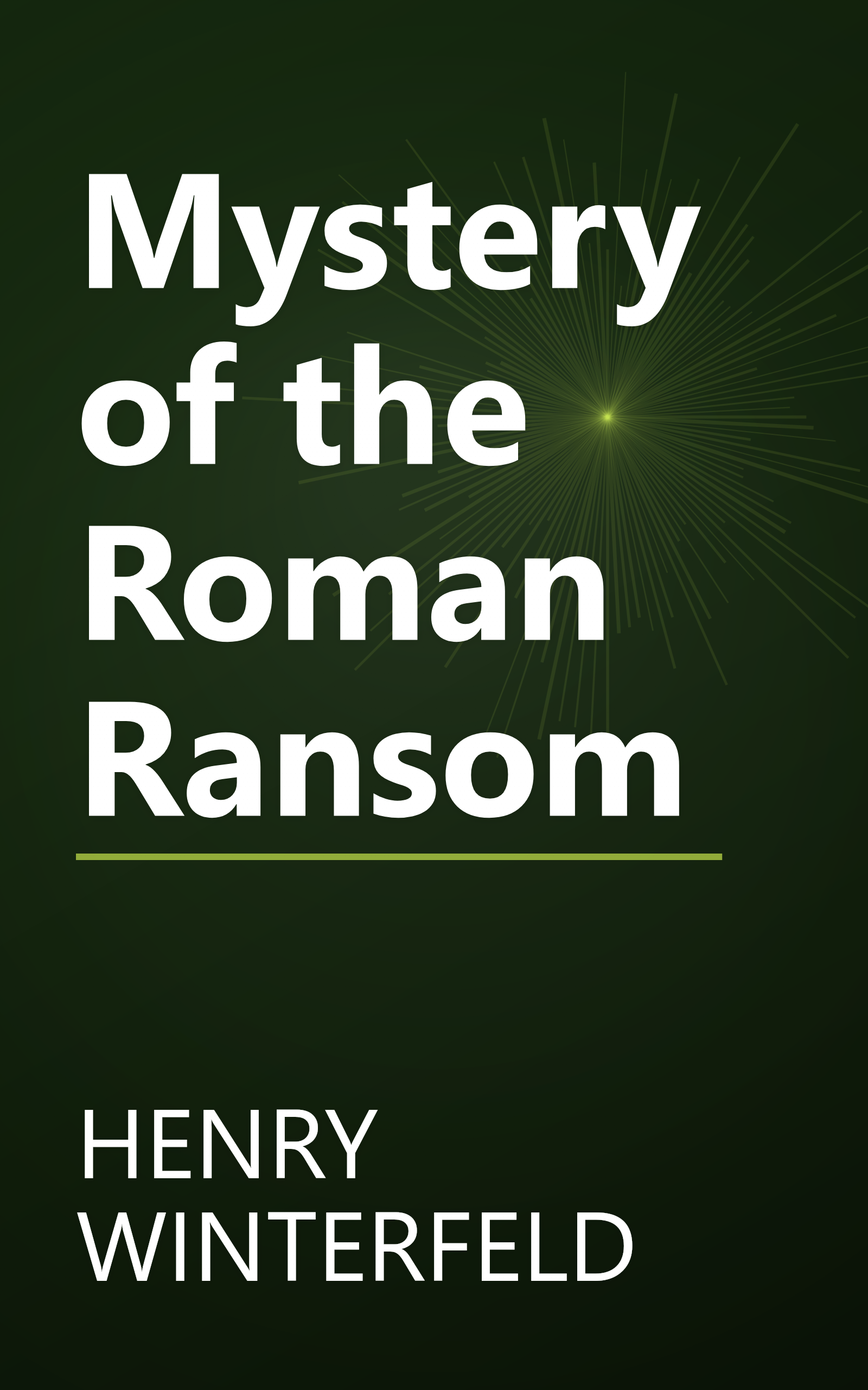 Mystery of the Roman Ransom book cover