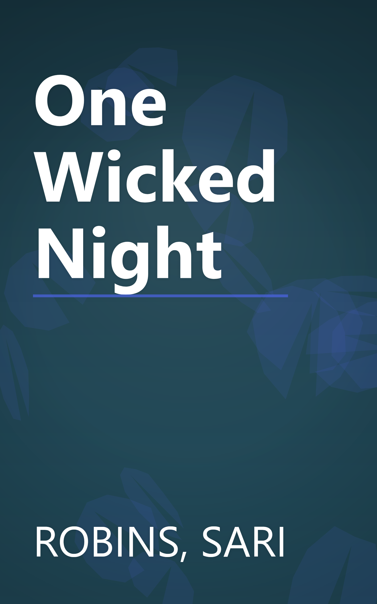 One Wicked Night book cover