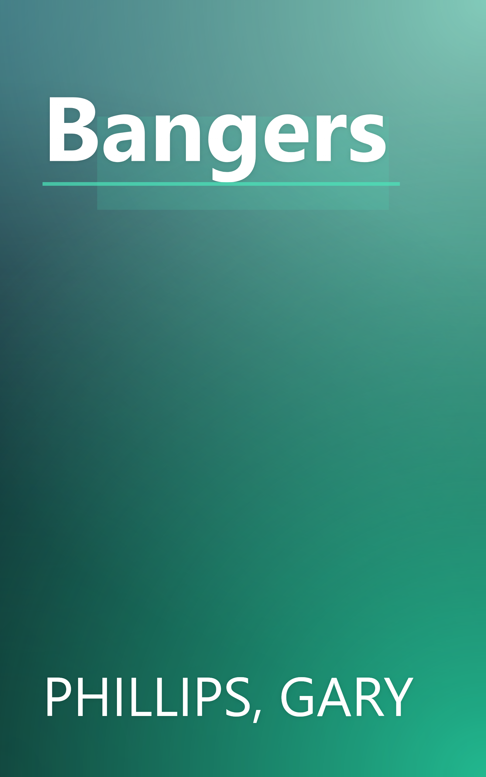 Bangers book cover