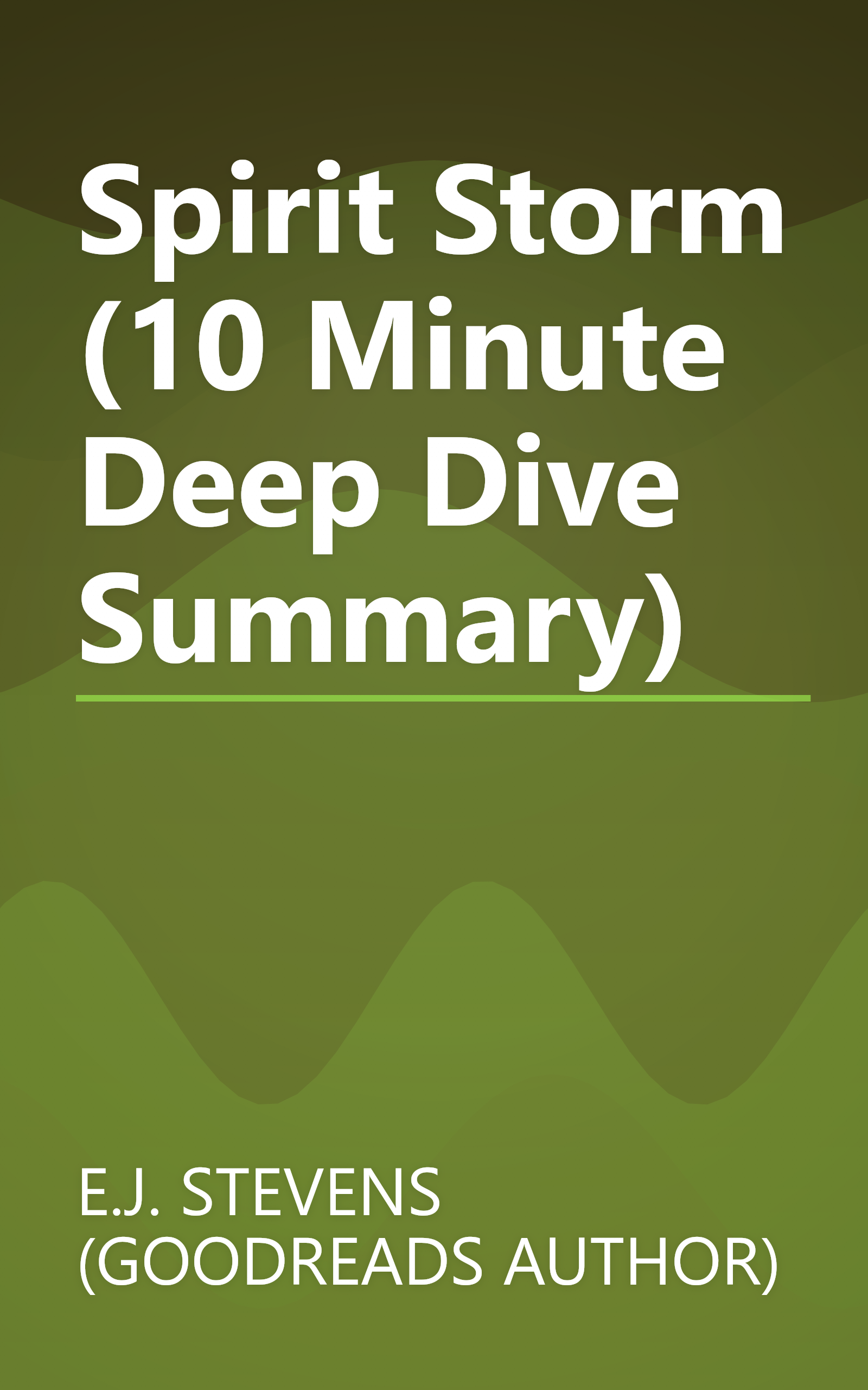 Spirit Storm (10 Minute   Deep Dive Summary) book cover