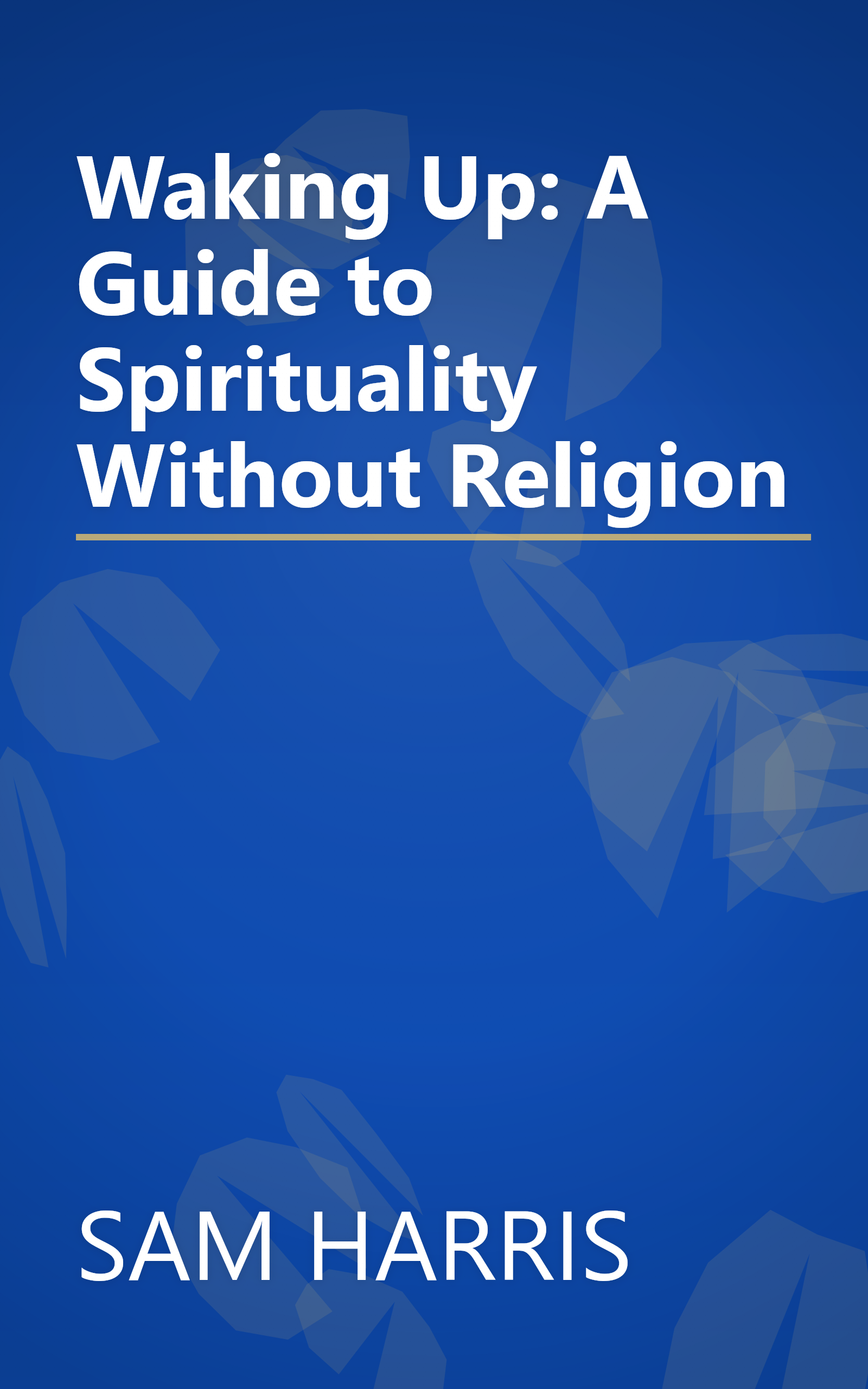 Waking Up: A Guide to Spirituality Without Religion book cover