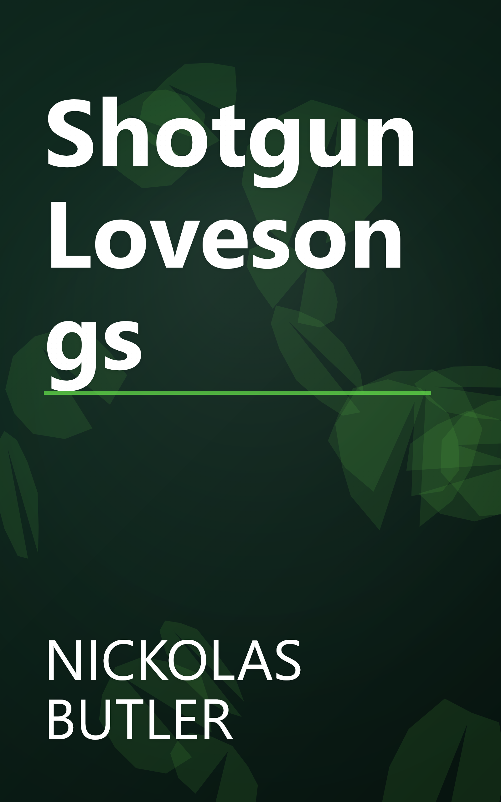 Shotgun Lovesongs book cover