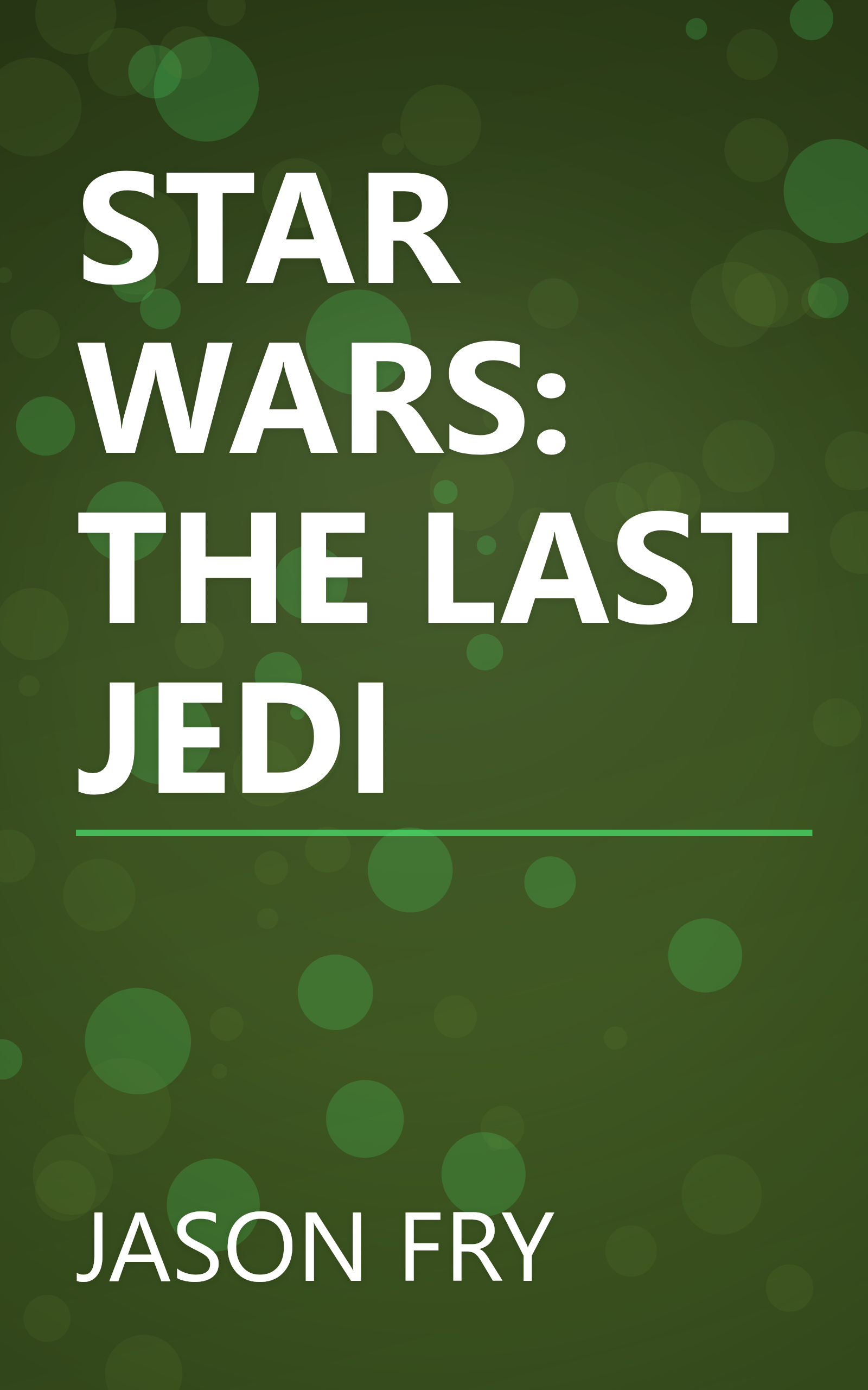 STAR WARS: THE LAST JEDI book cover