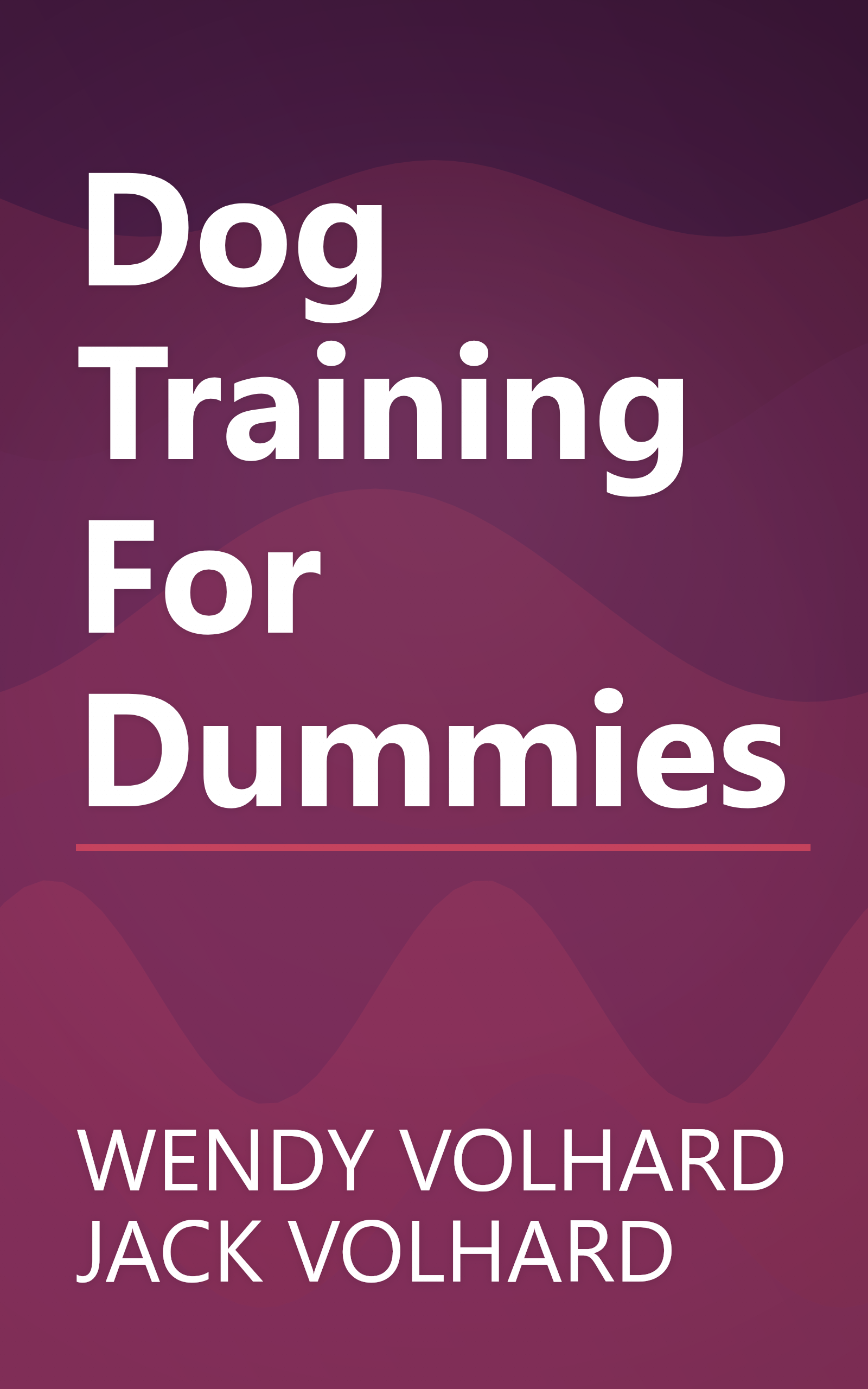 Dog Training For Dummies book cover