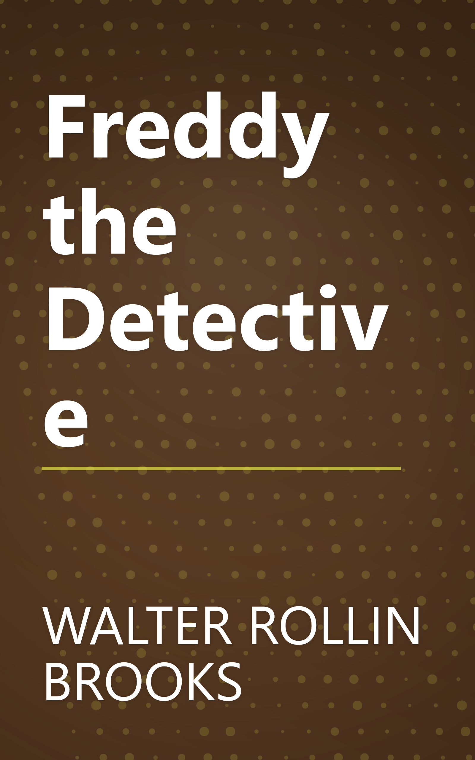Freddy the Detective book cover