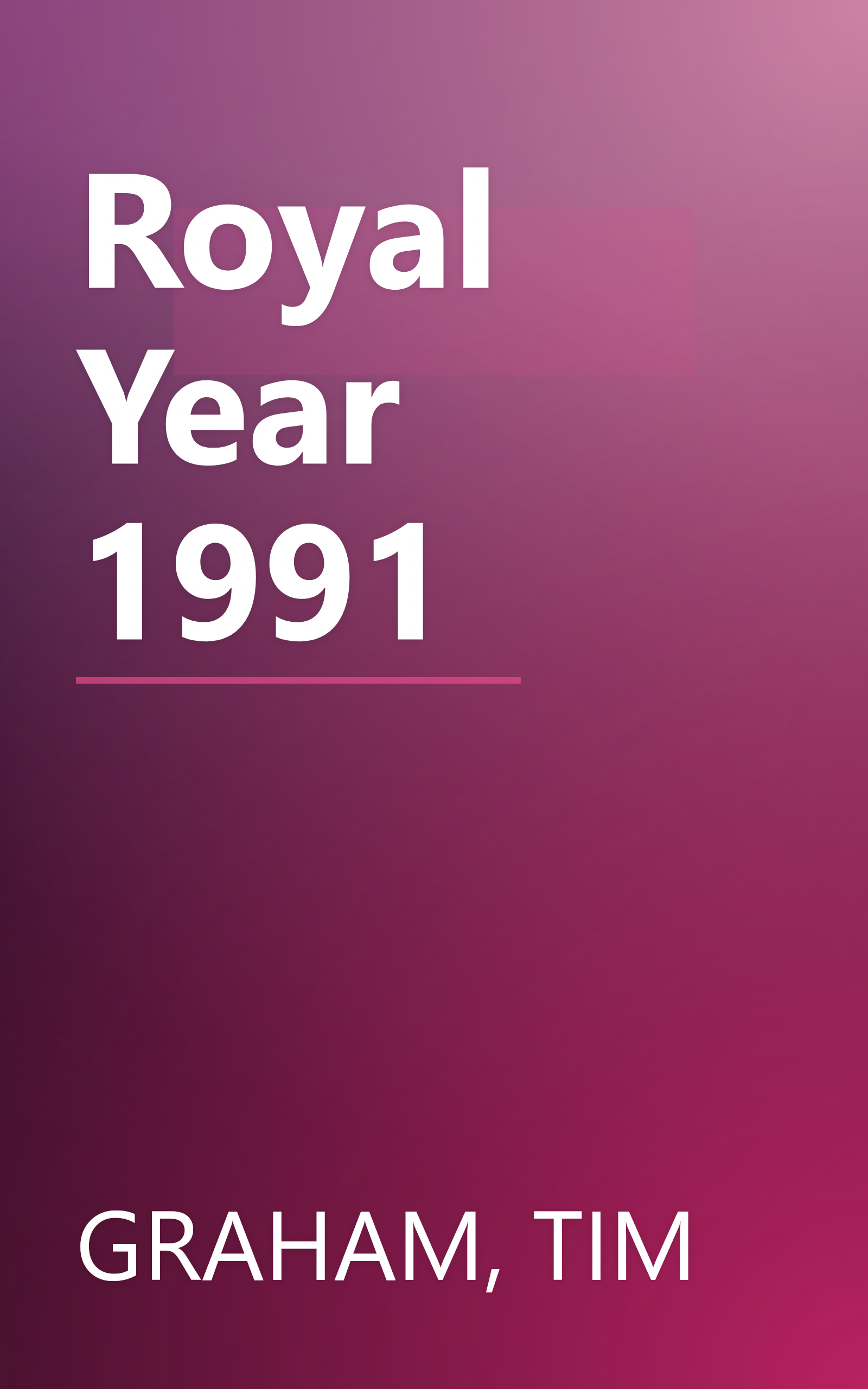 Royal Year 1991 book cover