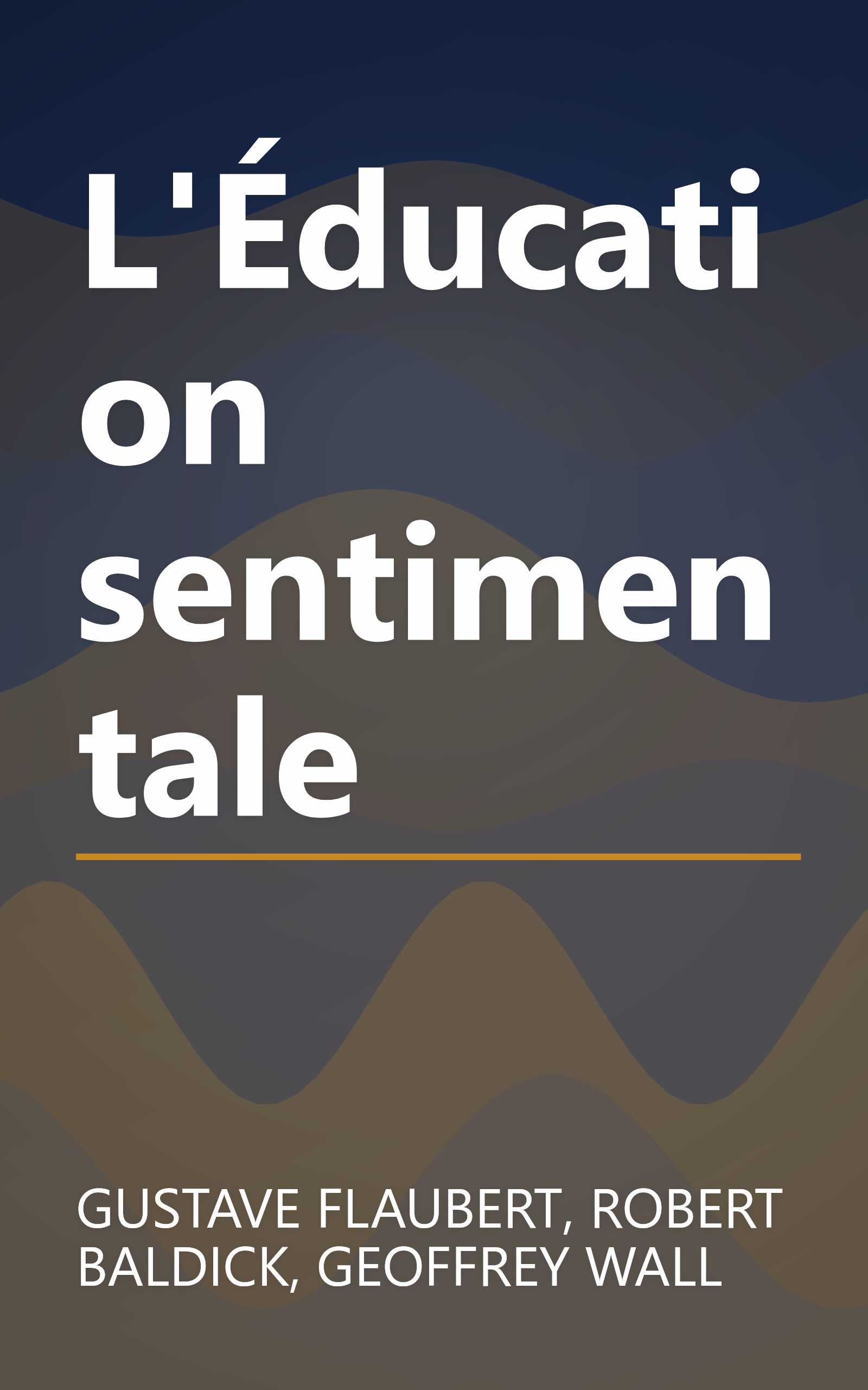 L'Éducation sentimentale book cover