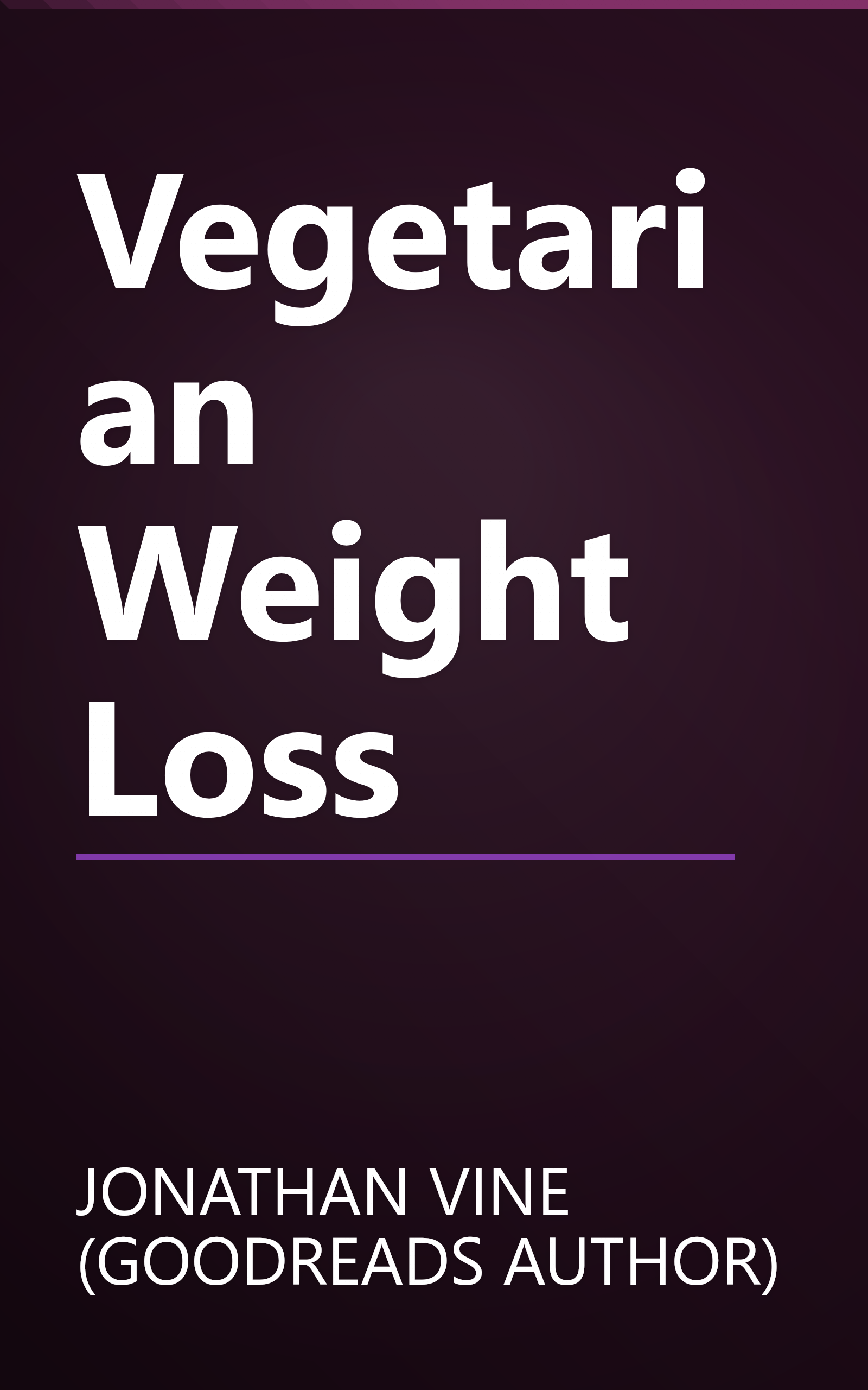 Vegetarian Weight Loss book cover