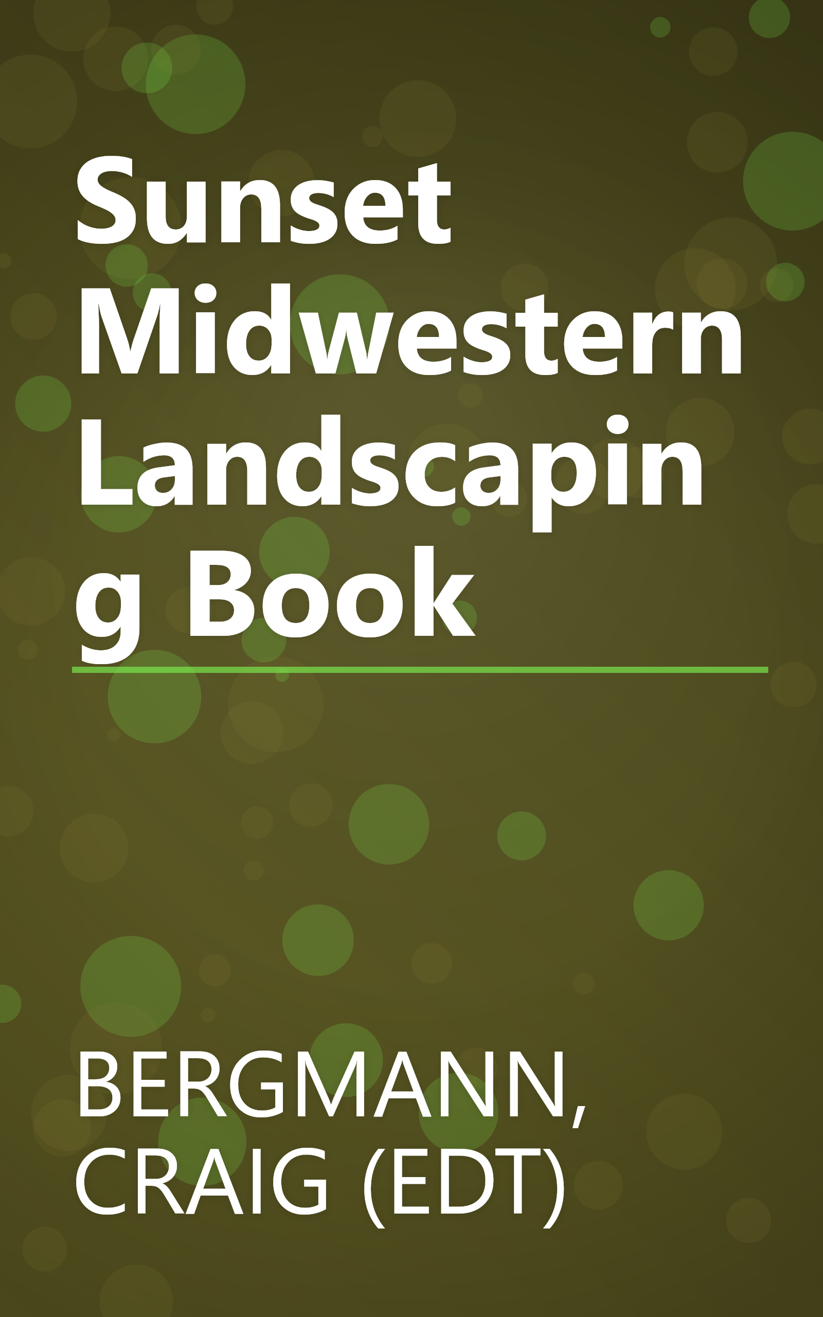 Sunset Midwestern Landscaping Book book cover
