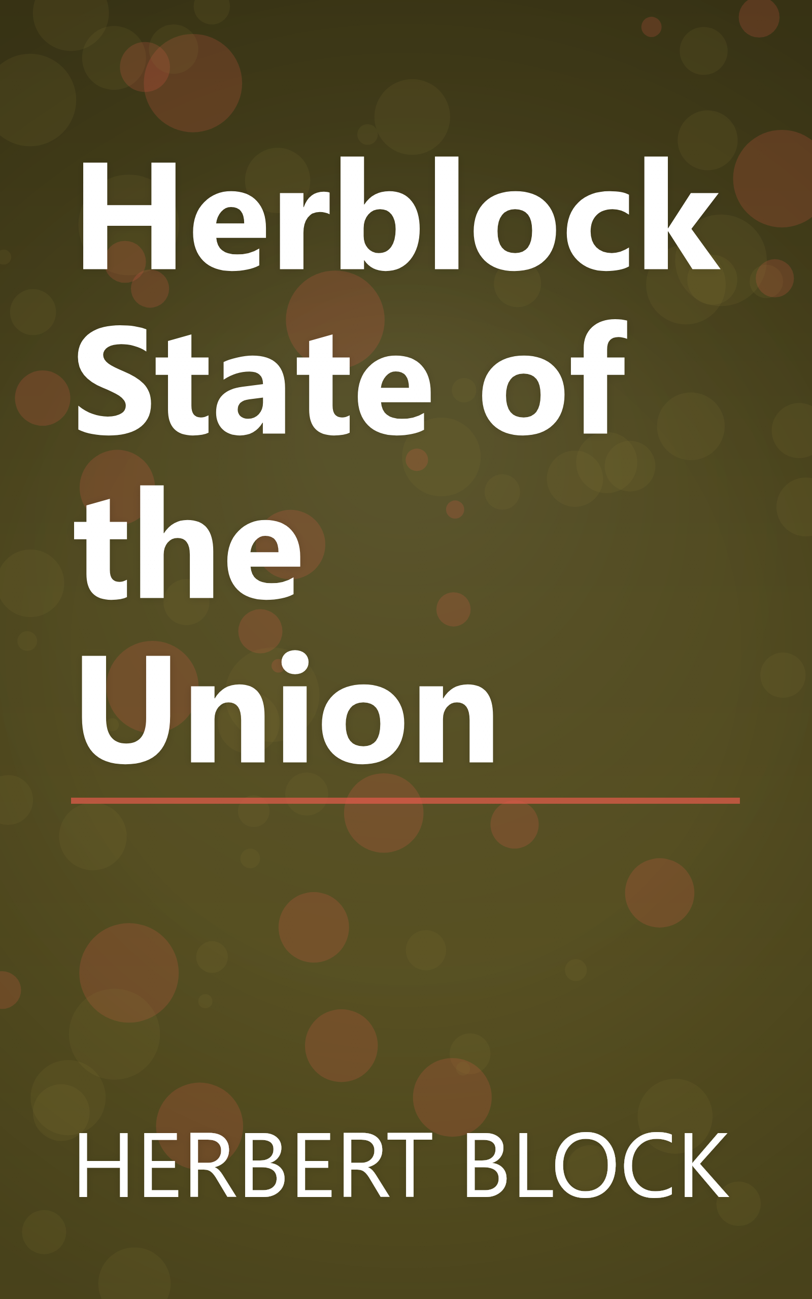 Herblock State of the Union book cover