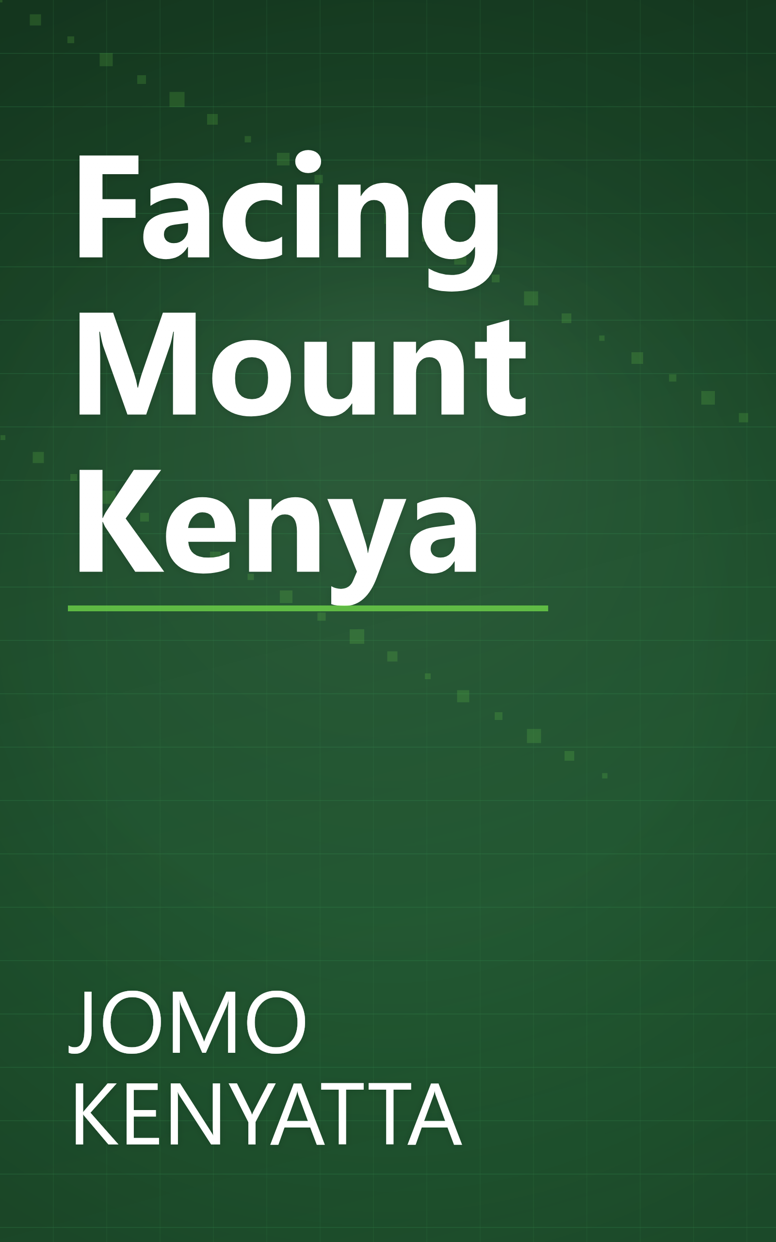 Facing Mount Kenya book cover