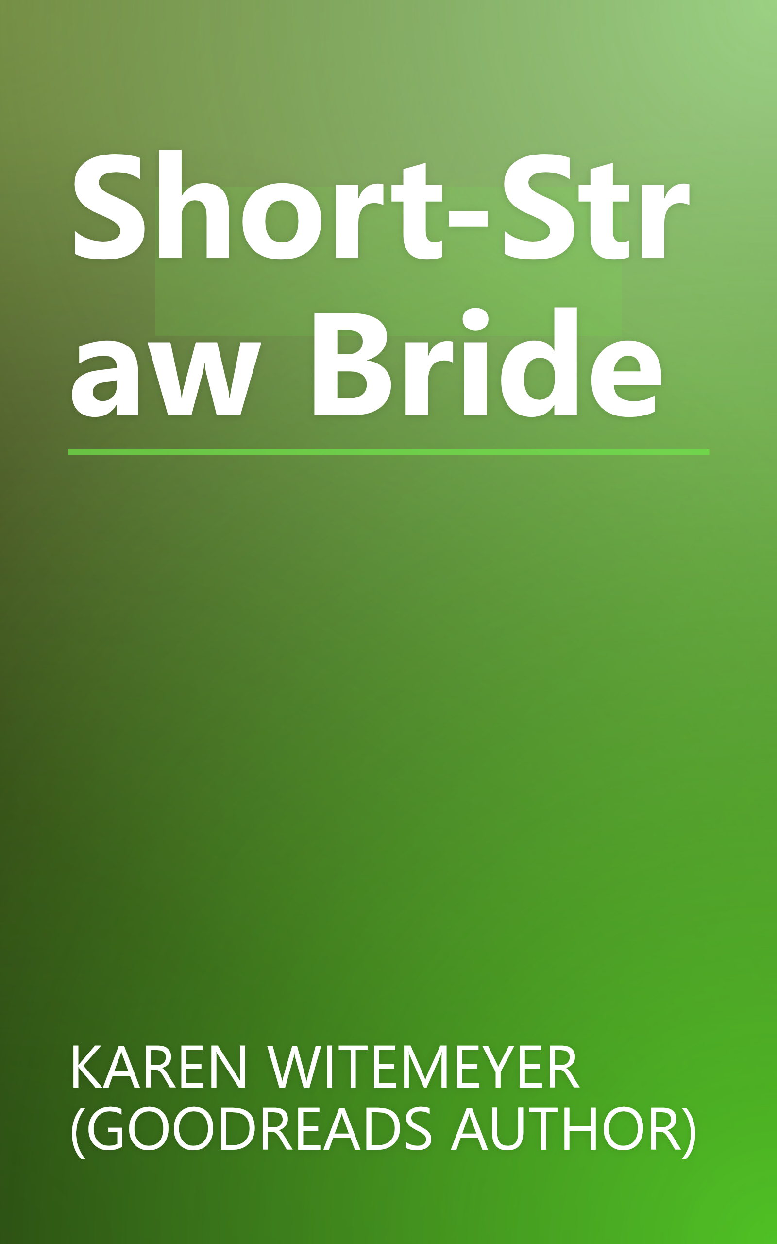 Short-Straw Bride book cover