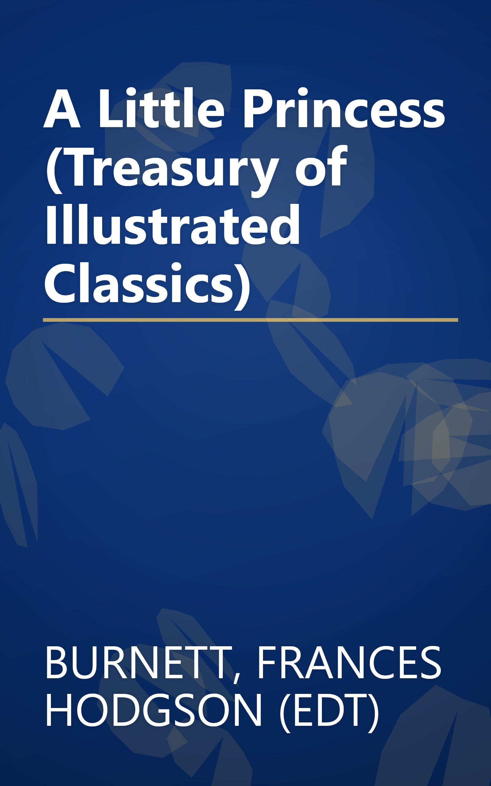 A Little Princess (Treasury of Illustrated Classics) book cover