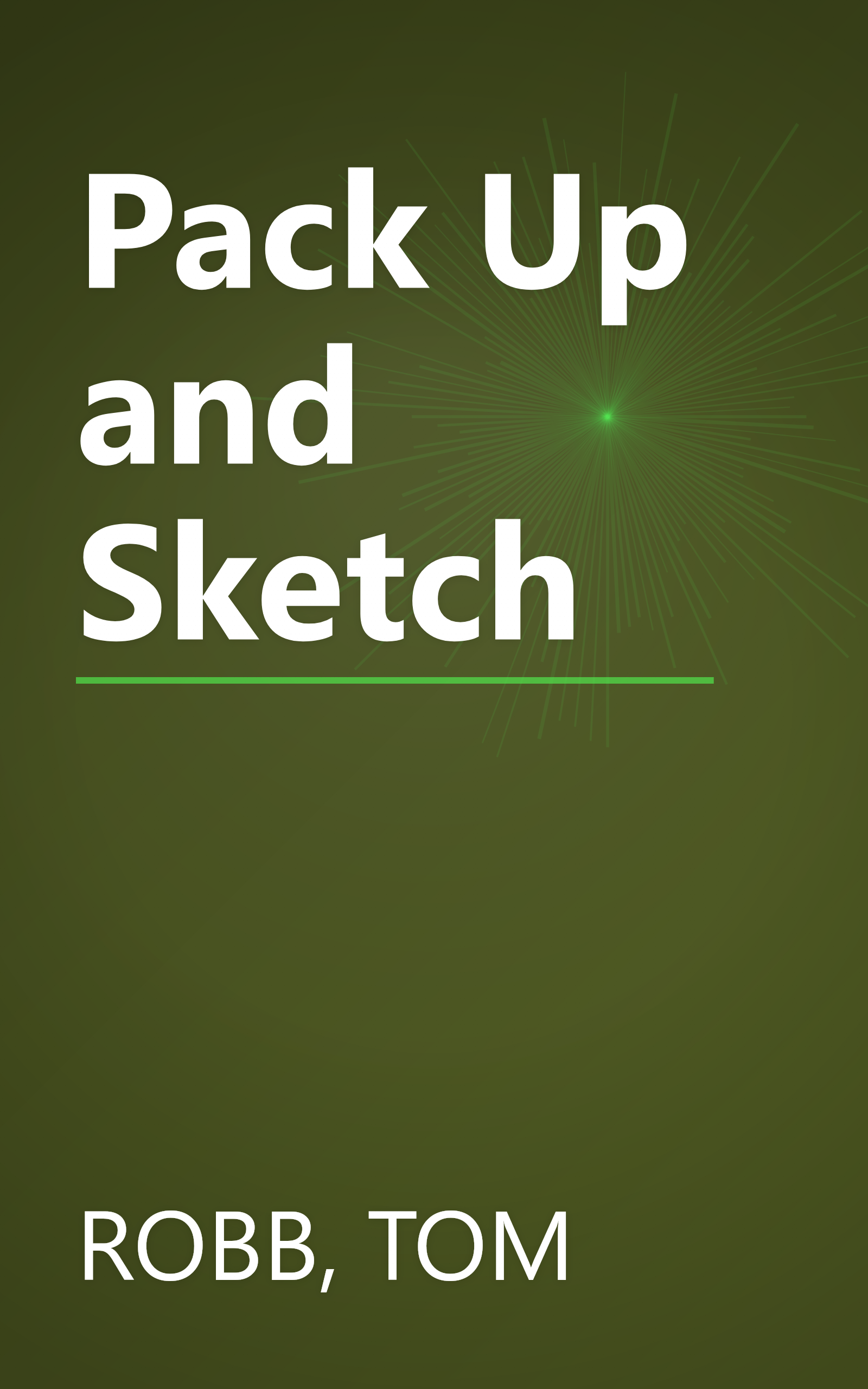 Pack Up and Sketch book cover