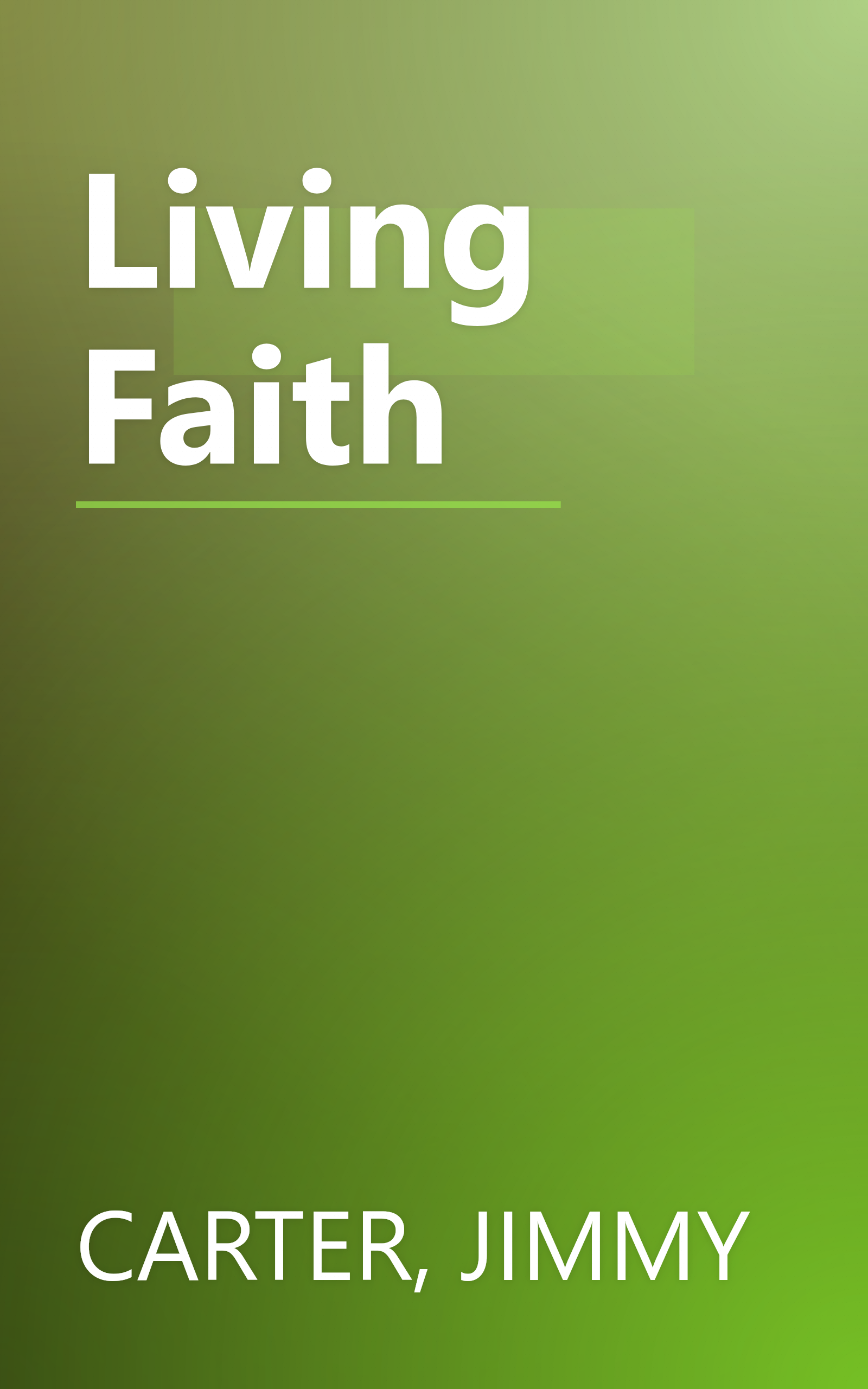 Living Faith book cover