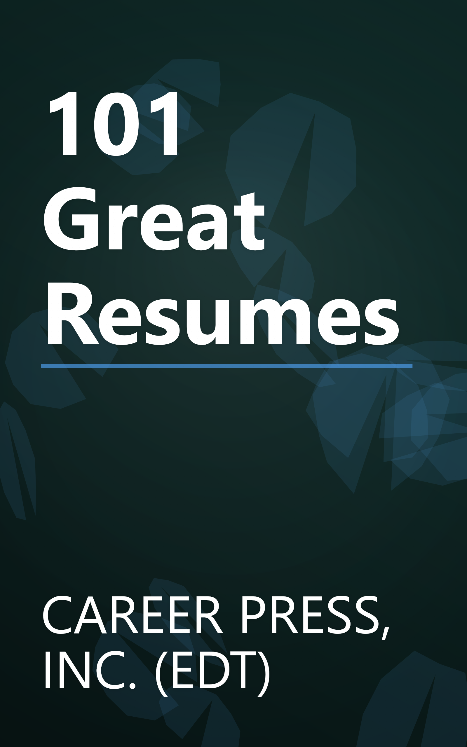 101 Great Resumes book cover