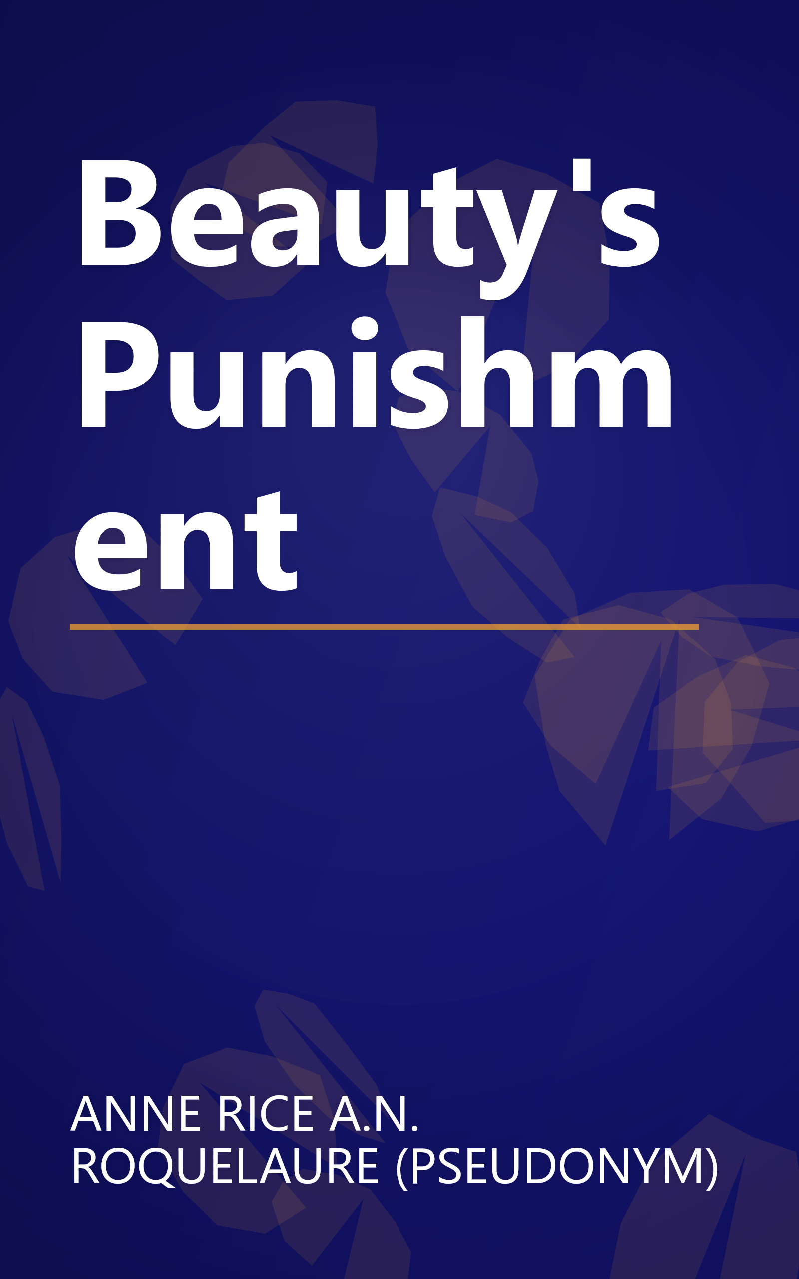 Beauty's Punishment book cover