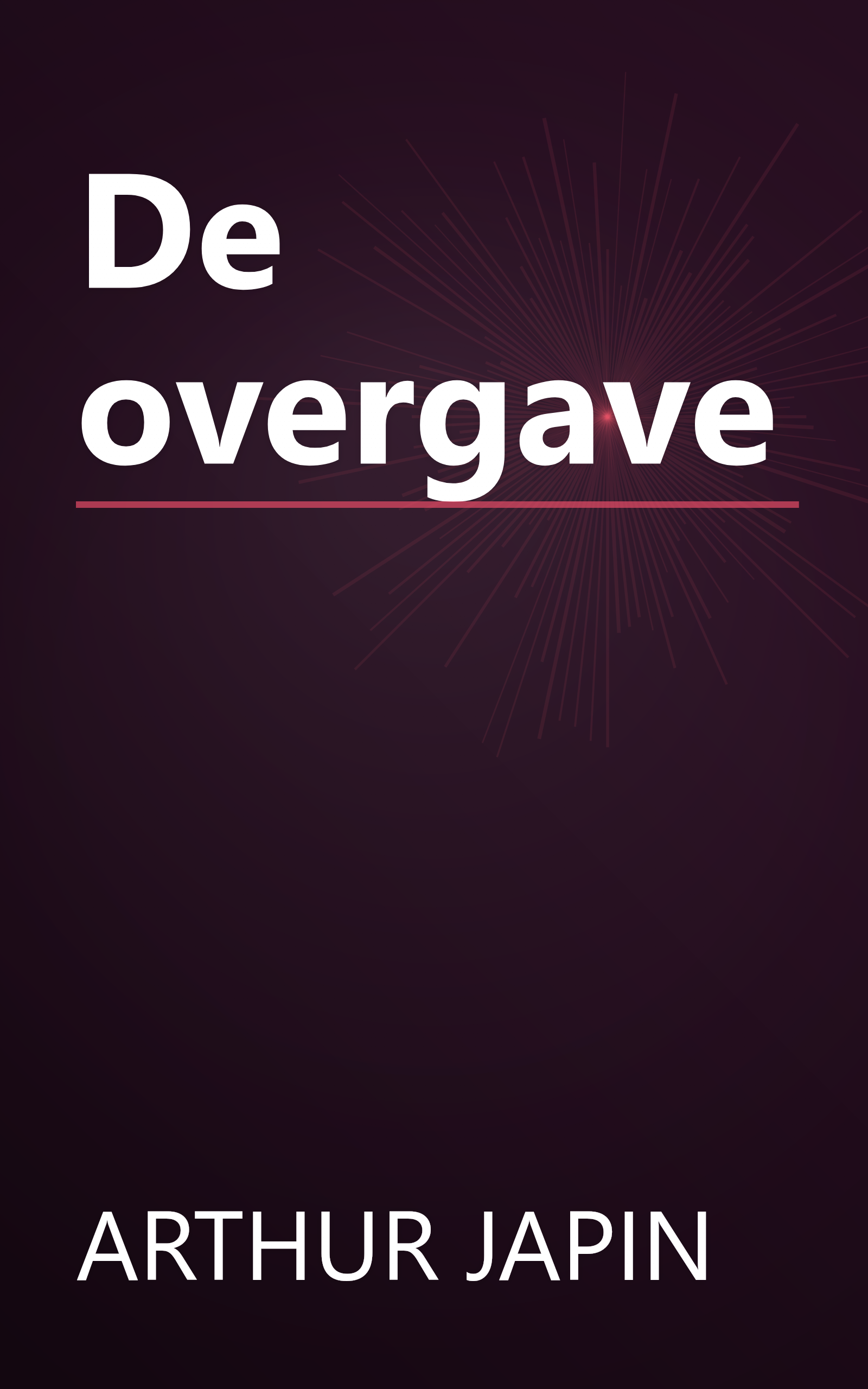 De overgave book cover