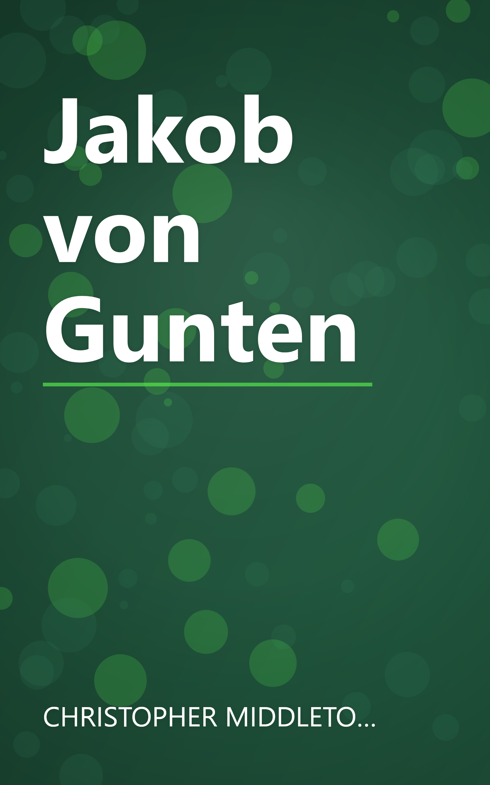 Jakob von Gunten book cover
