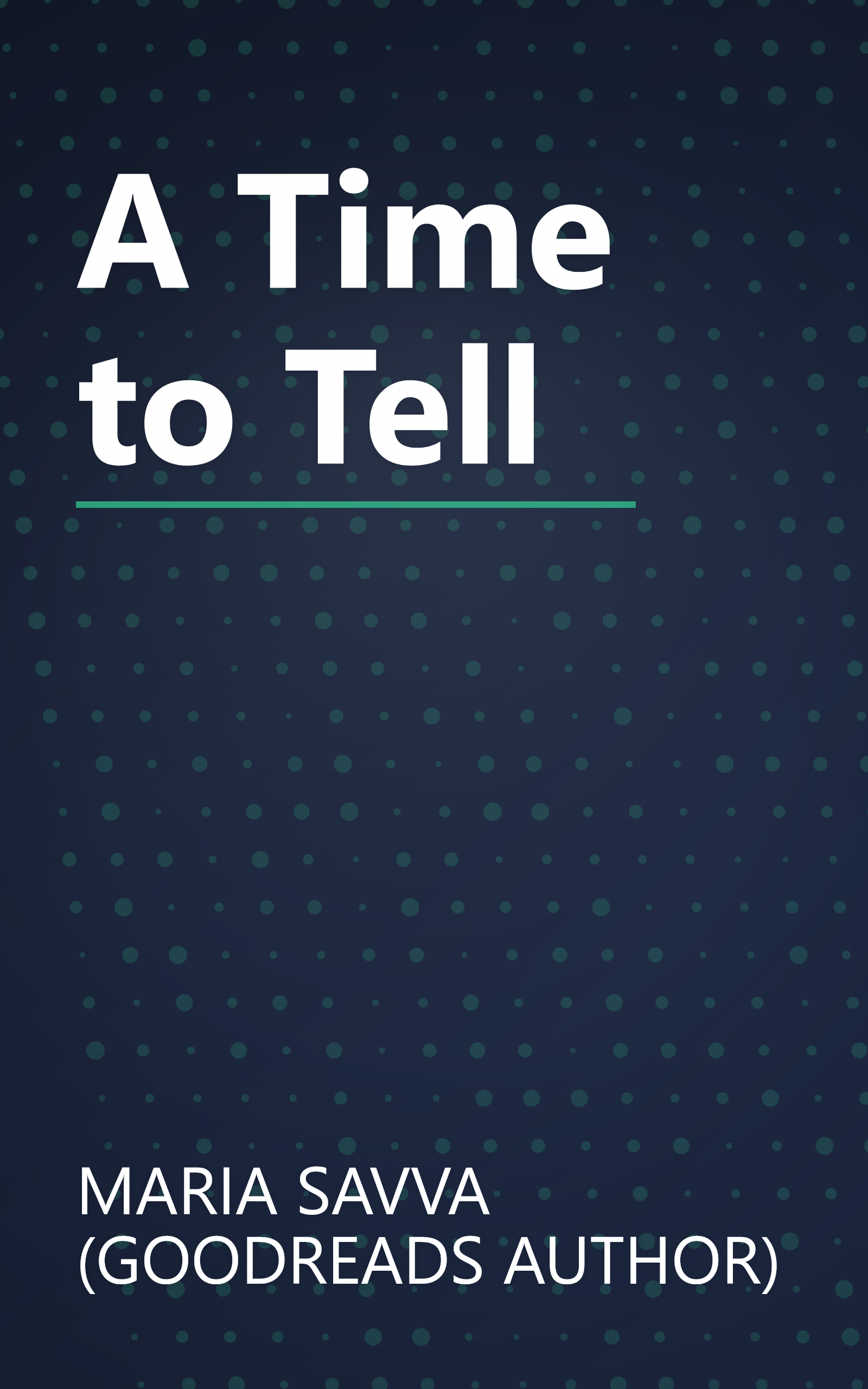 A Time to Tell book cover