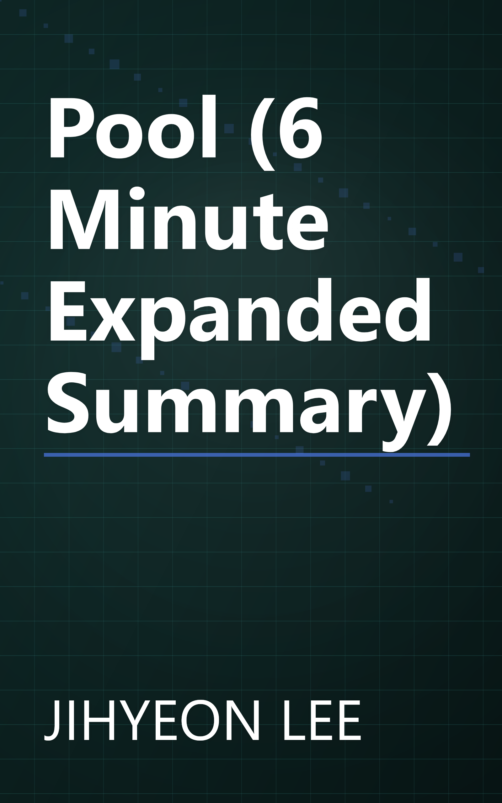 Pool (6 Minute   Expanded Summary) book cover