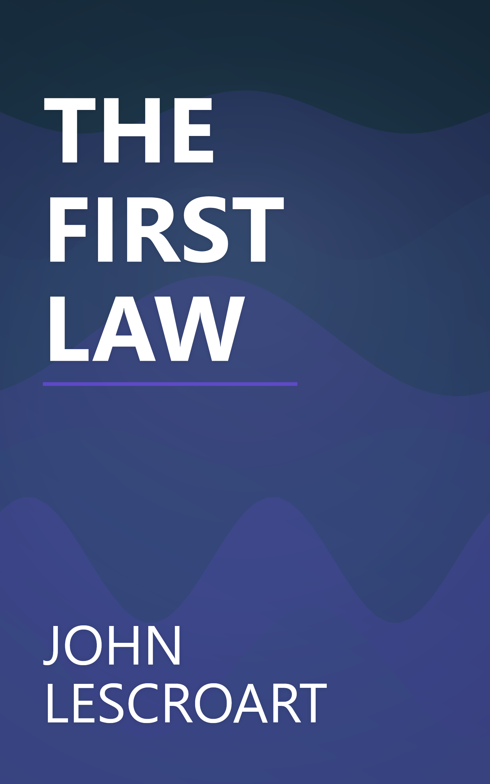 THE FIRST LAW book cover