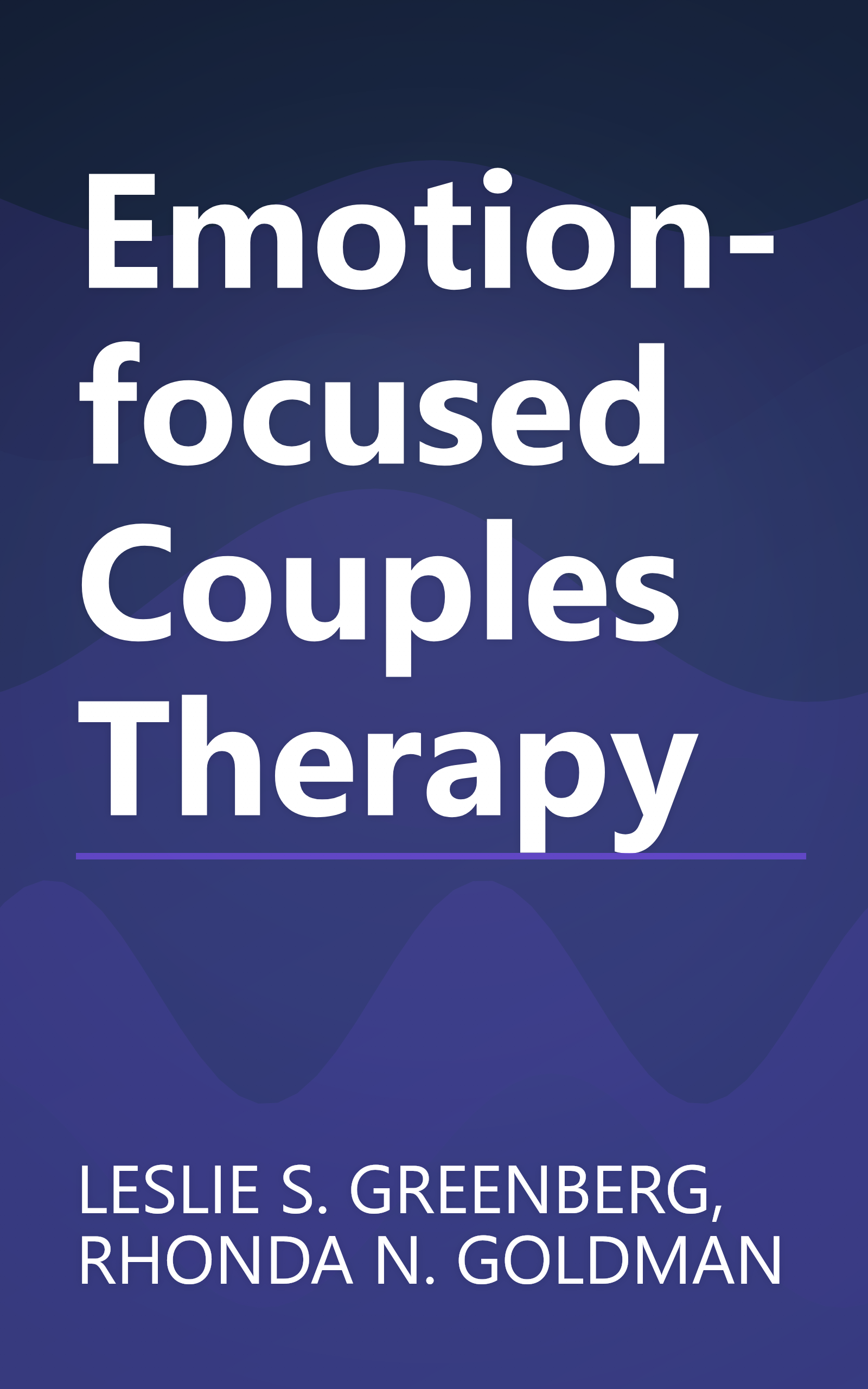 Emotion-focused Couples Therapy book cover