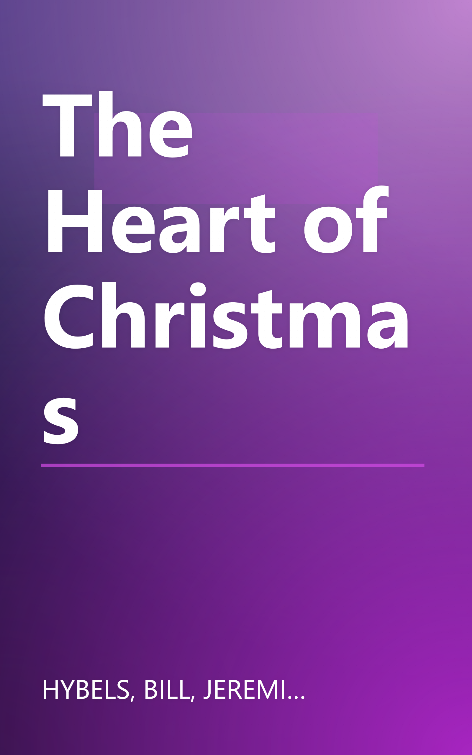 The Heart of Christmas book cover