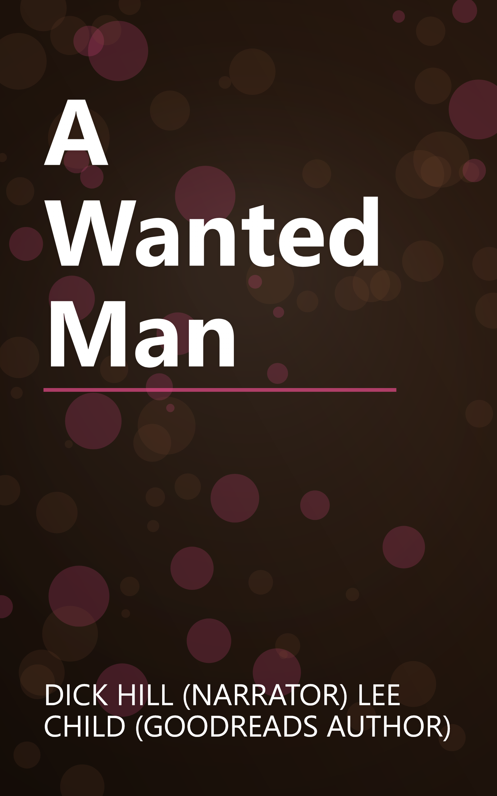 A Wanted Man book cover