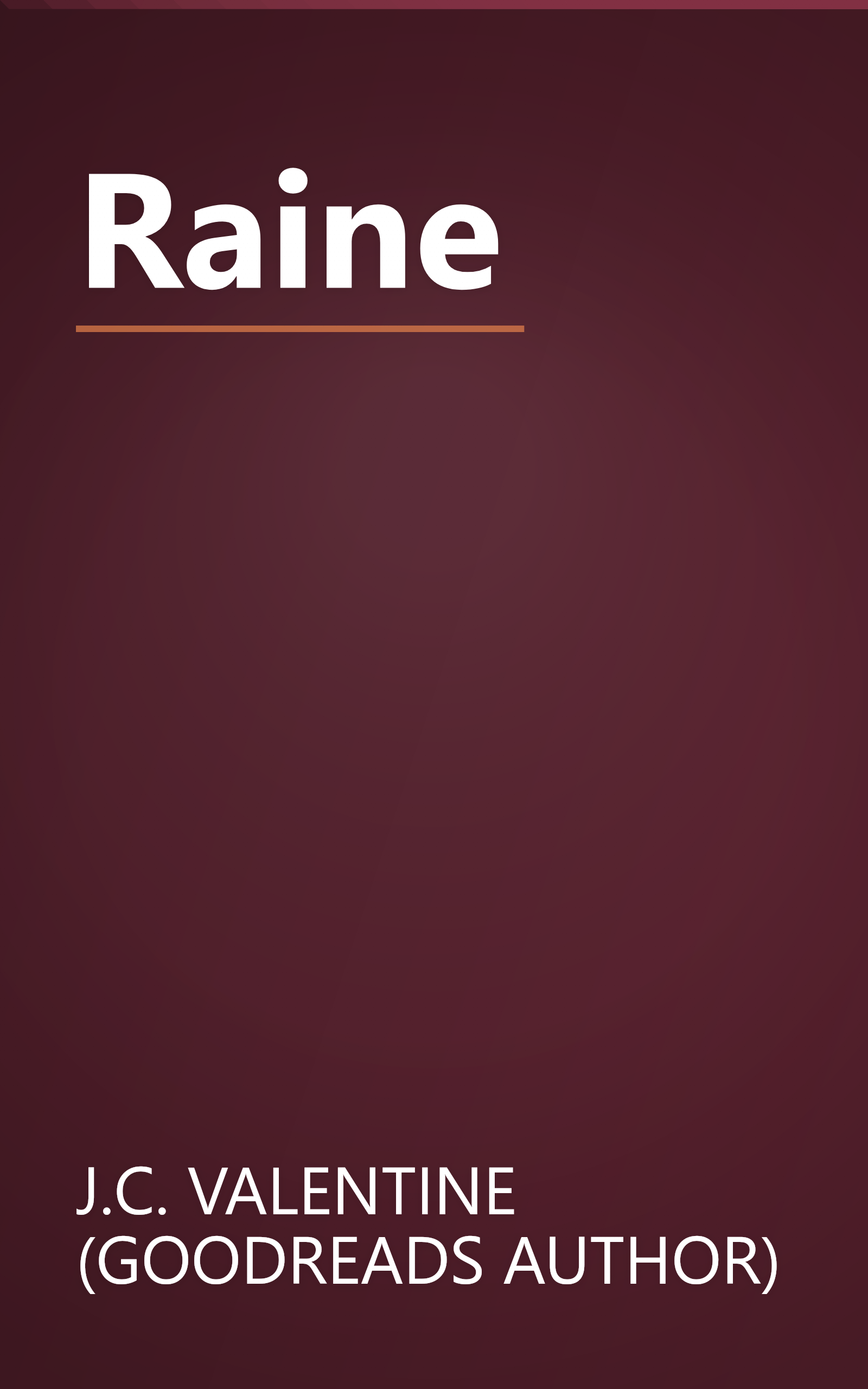 Raine book cover
