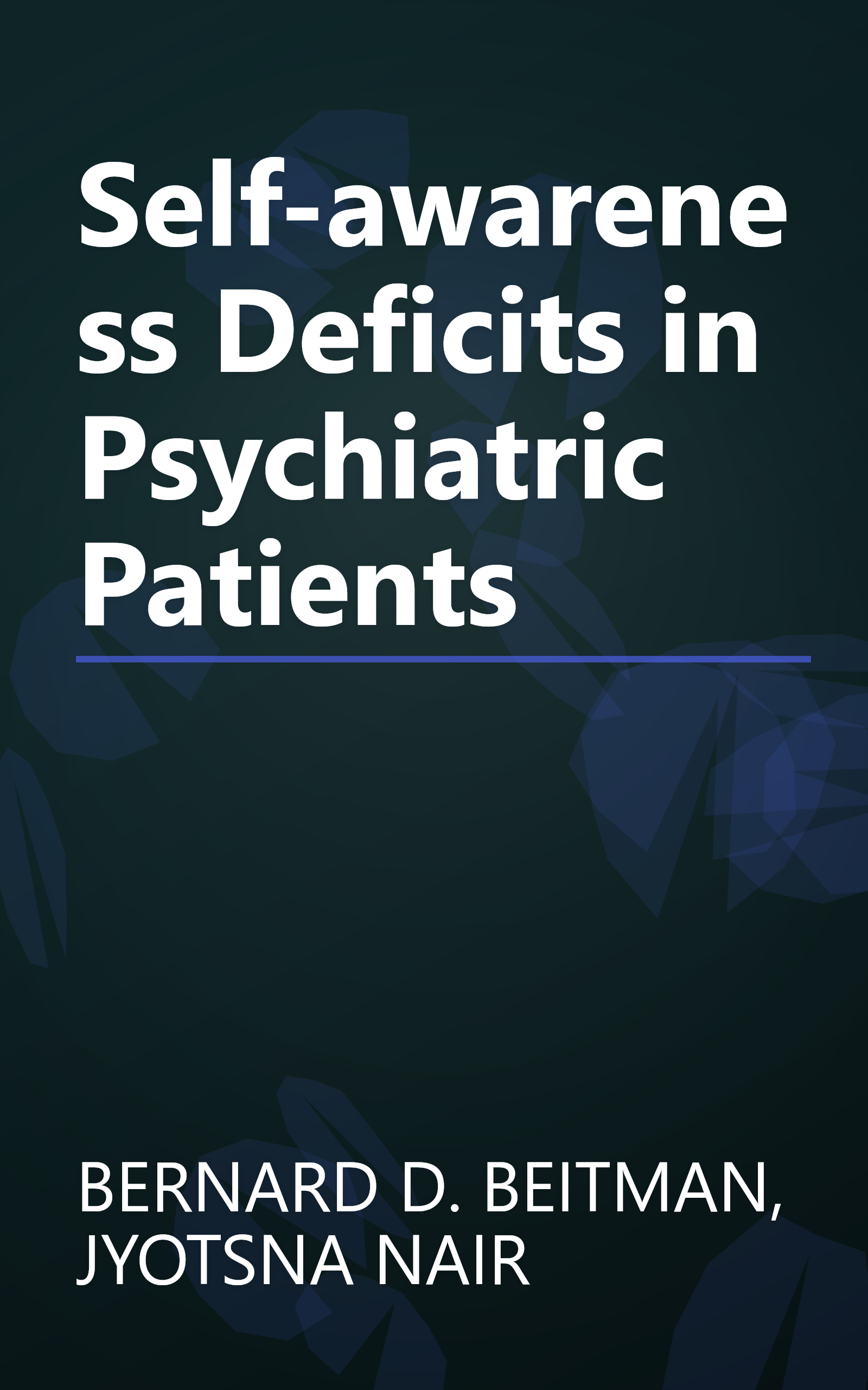 Self-awareness Deficits in Psychiatric Patients book cover