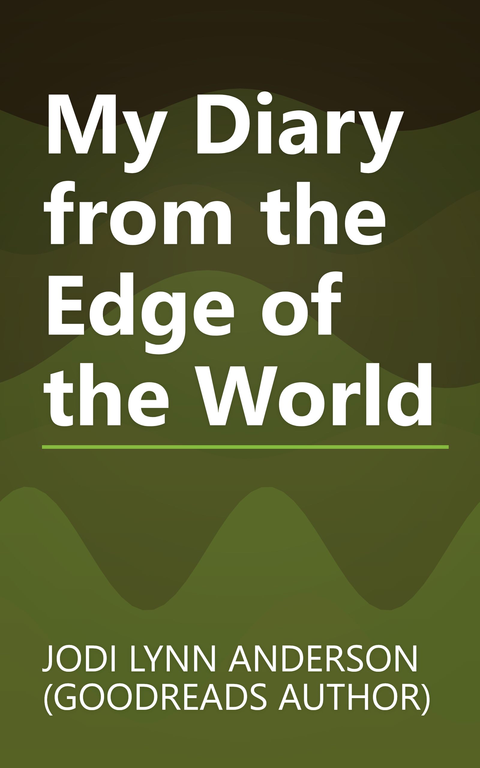 My Diary from the Edge of the World book cover