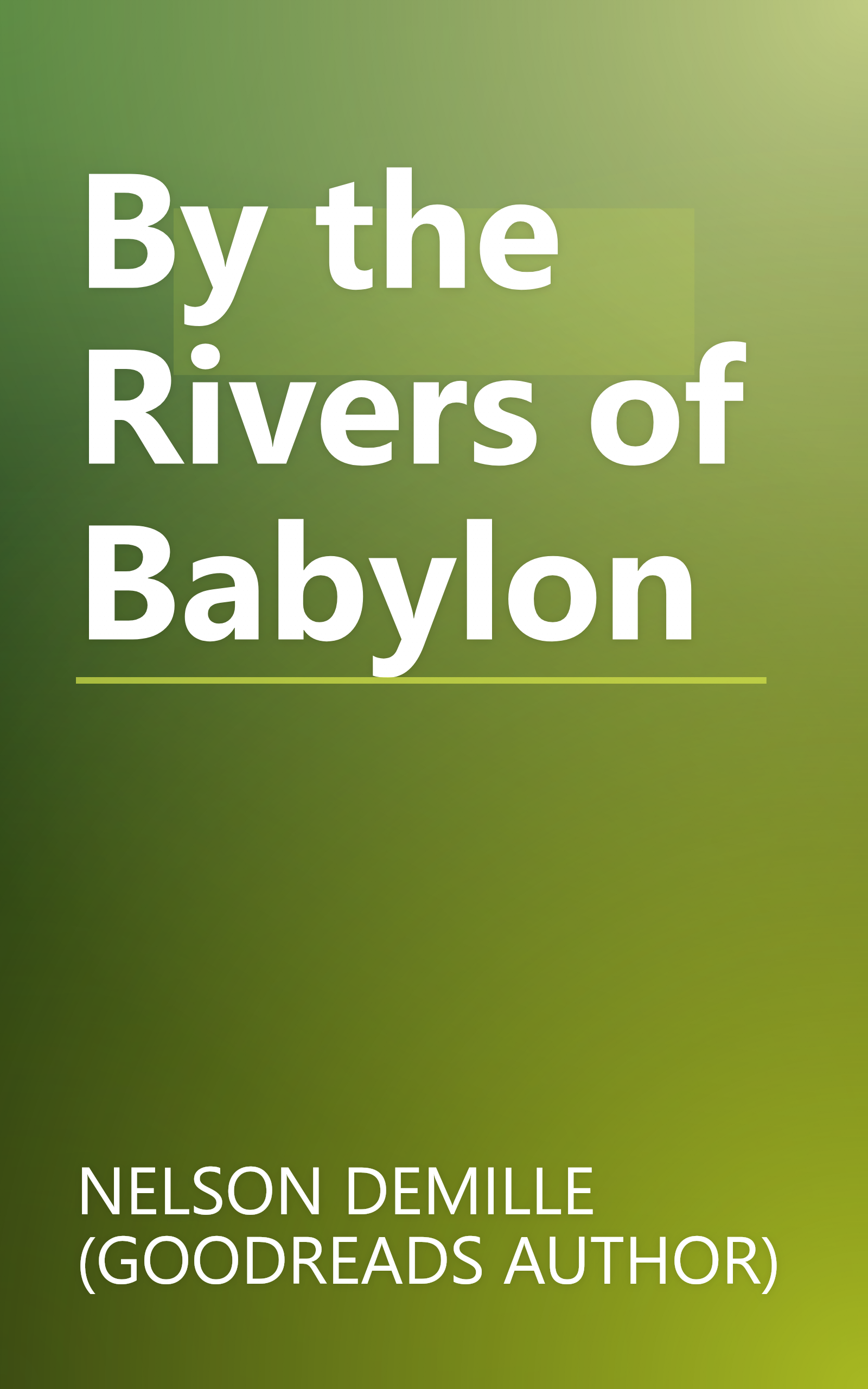 By the Rivers of Babylon book cover