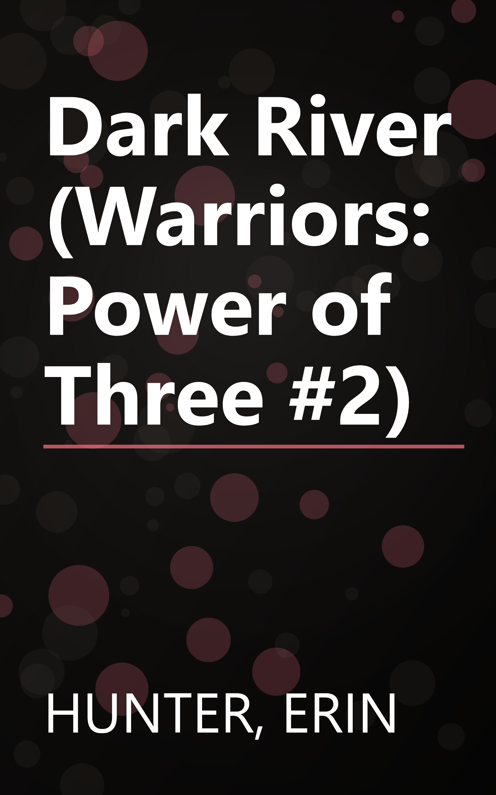 Dark River (Warriors: Power of Three #2) book cover