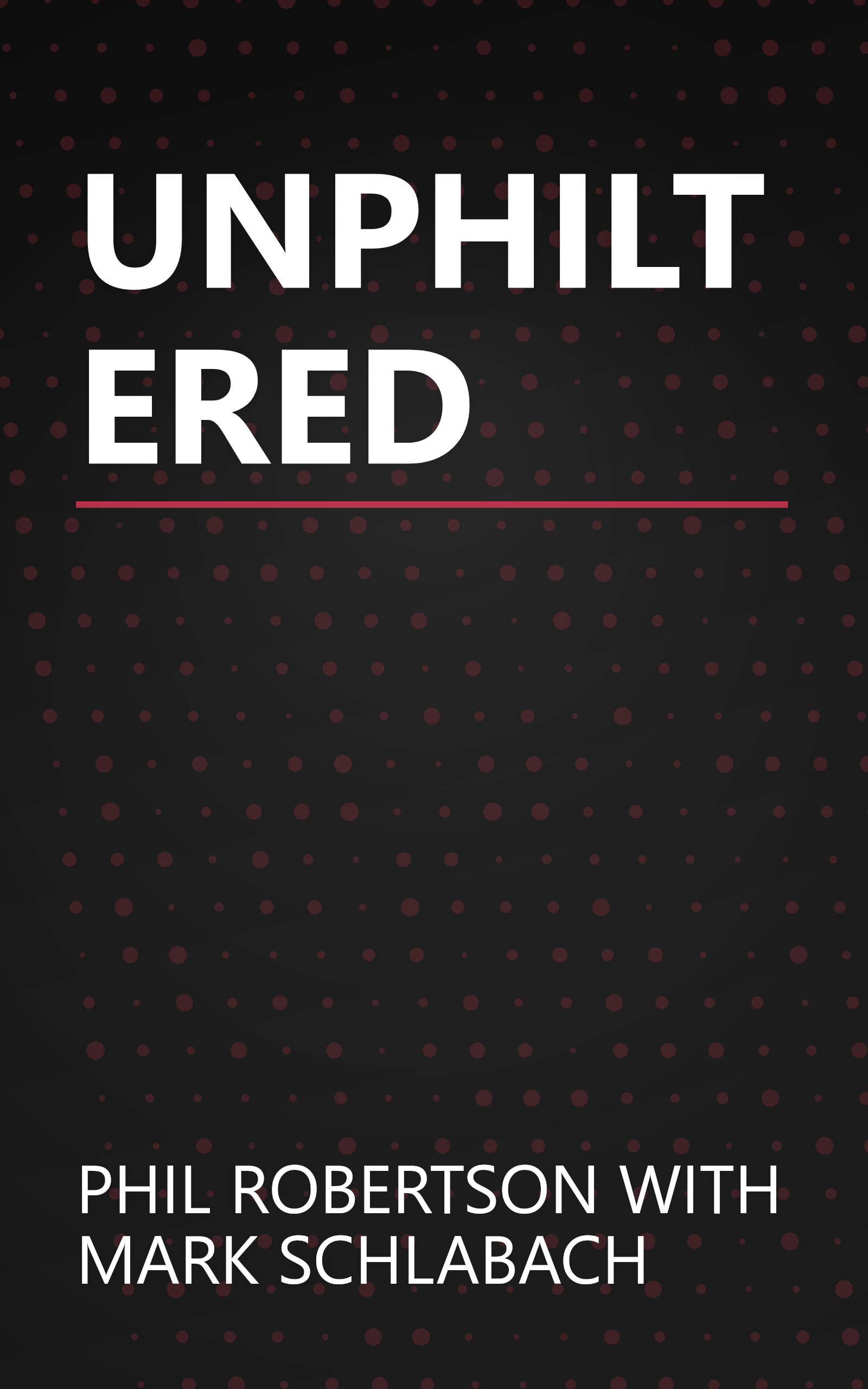 UNPHILTERED book cover