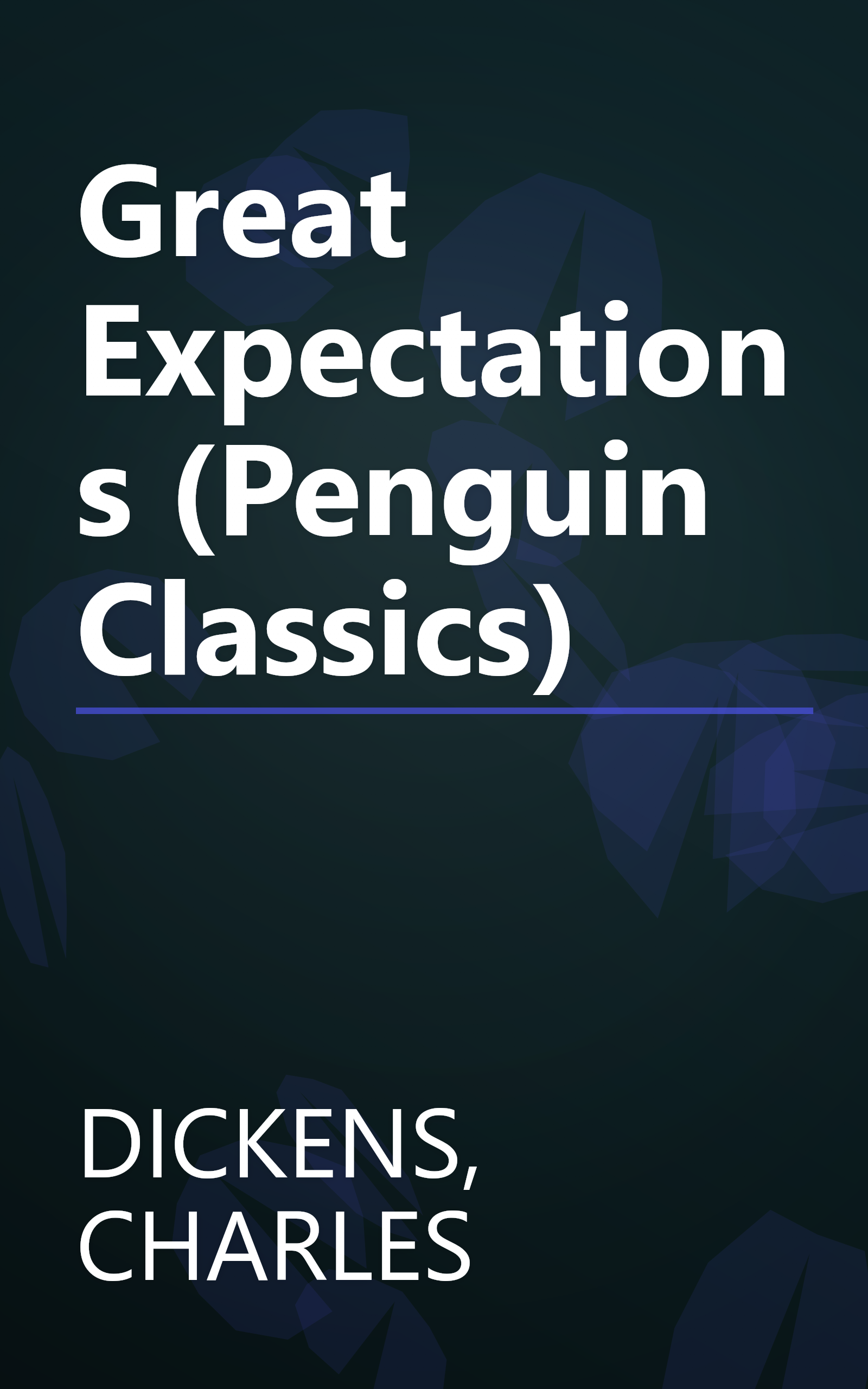 Great Expectations (Penguin Classics) book cover