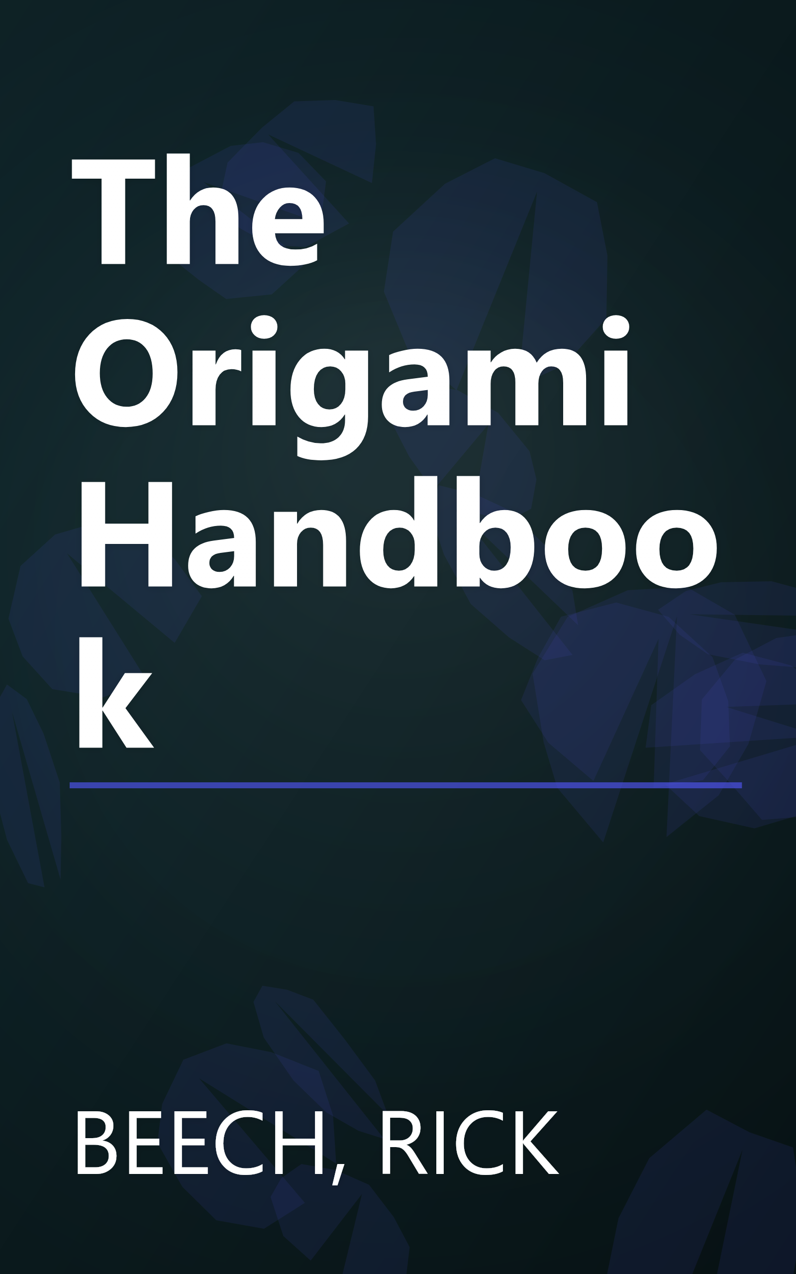 The Origami Handbook book cover