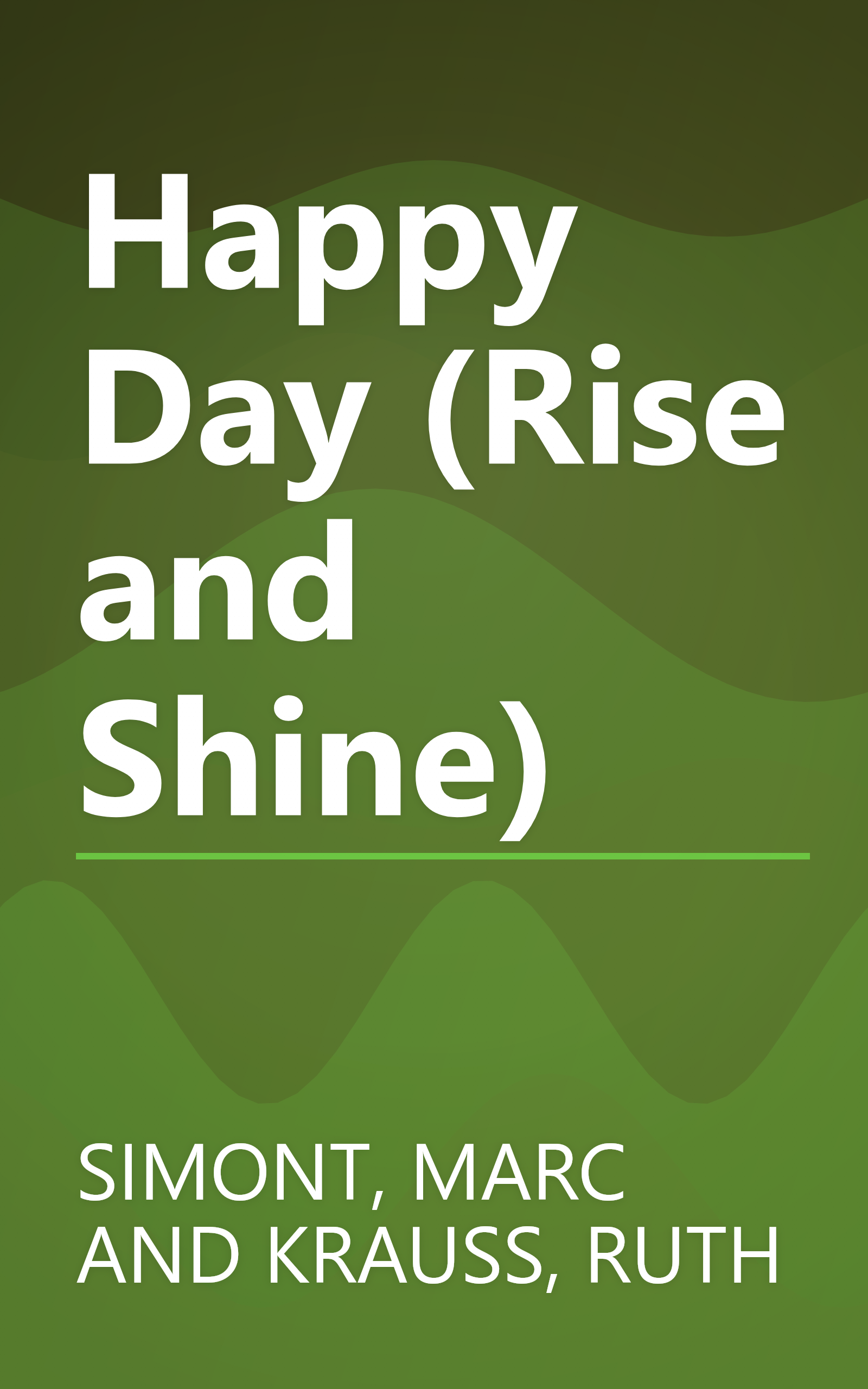 Happy Day (Rise and Shine) book cover