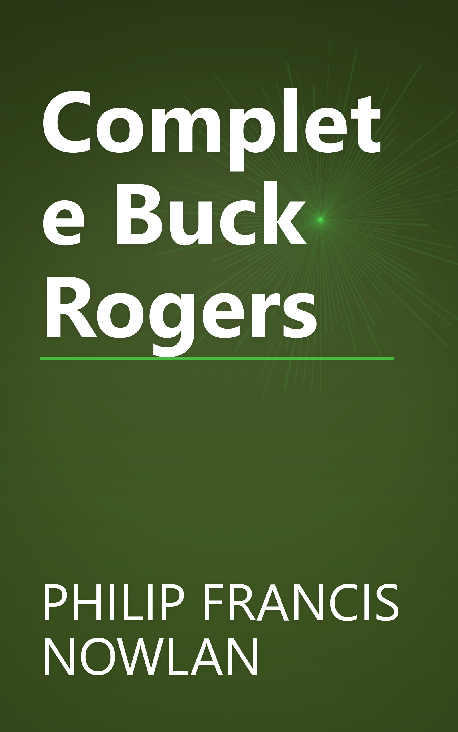 Complete Buck Rogers book cover